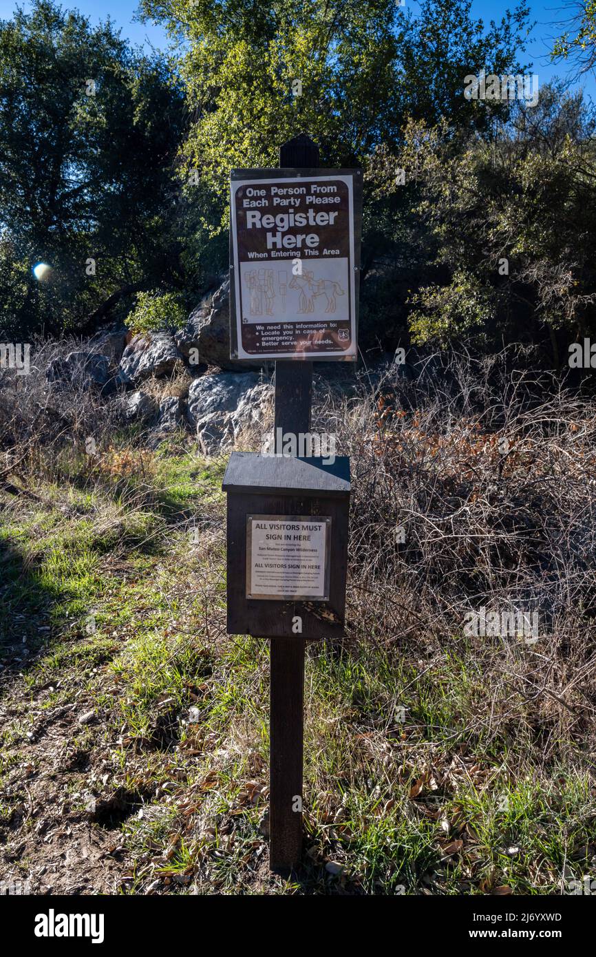 Entry national park entrance california hi-res stock photography and ...