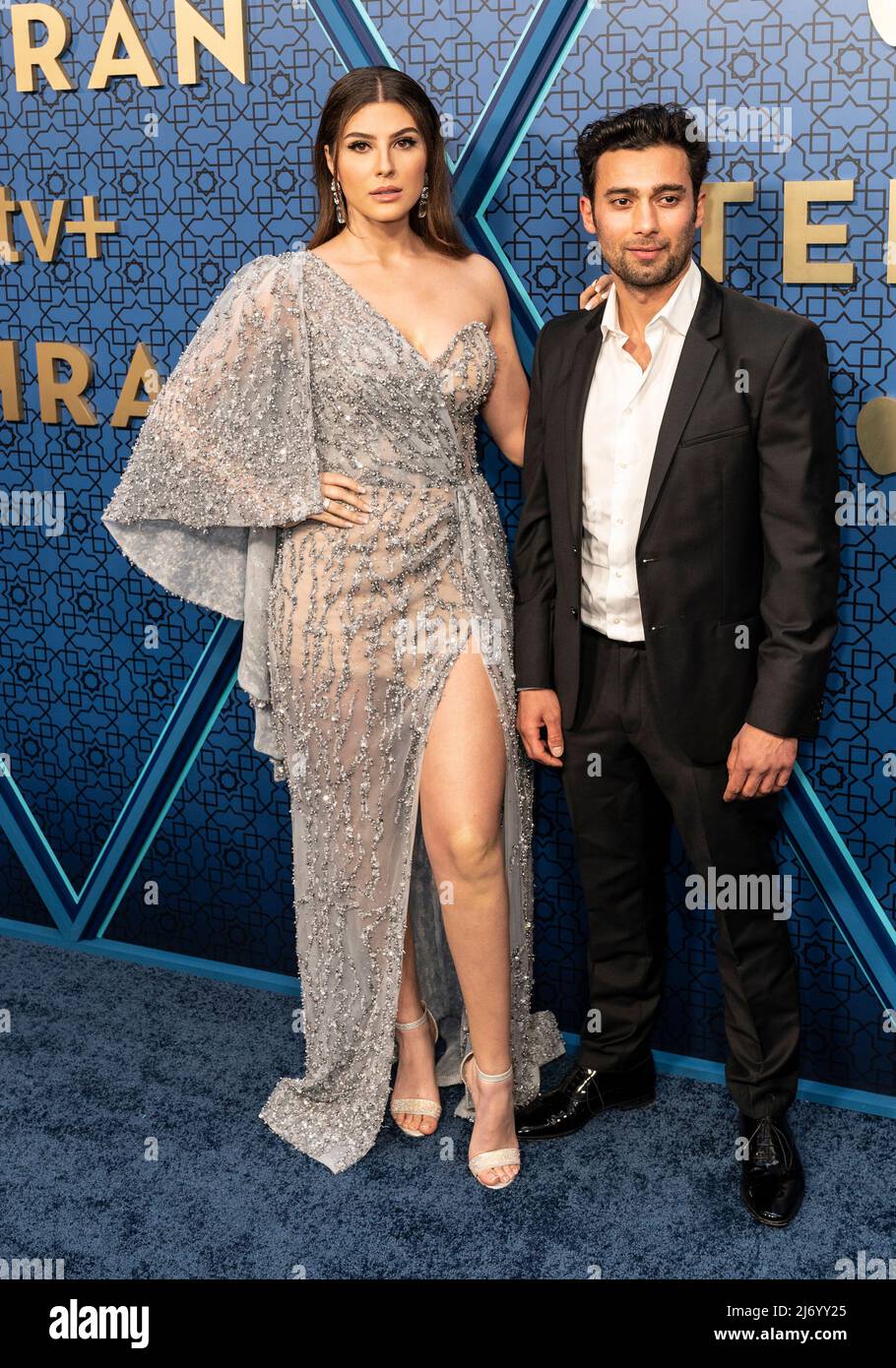 Elnaaz Norouzi and Arash Marandi attend season Two premiere of Apple’s ...