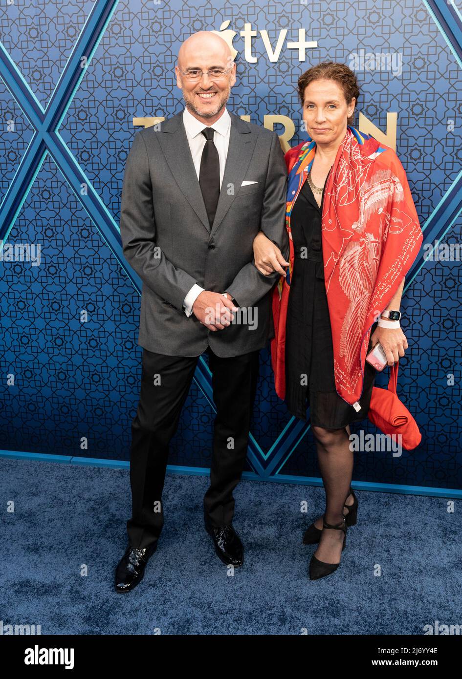 Daniel Syrkin and Maya Leshem attend season Two premiere of Apple’s ...