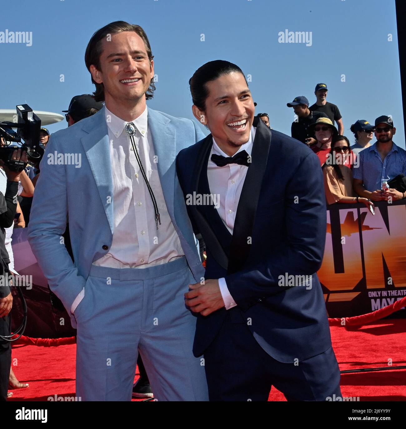 San Diego, United States. 05th May, 2022. Cast members Lewis Pullman ...