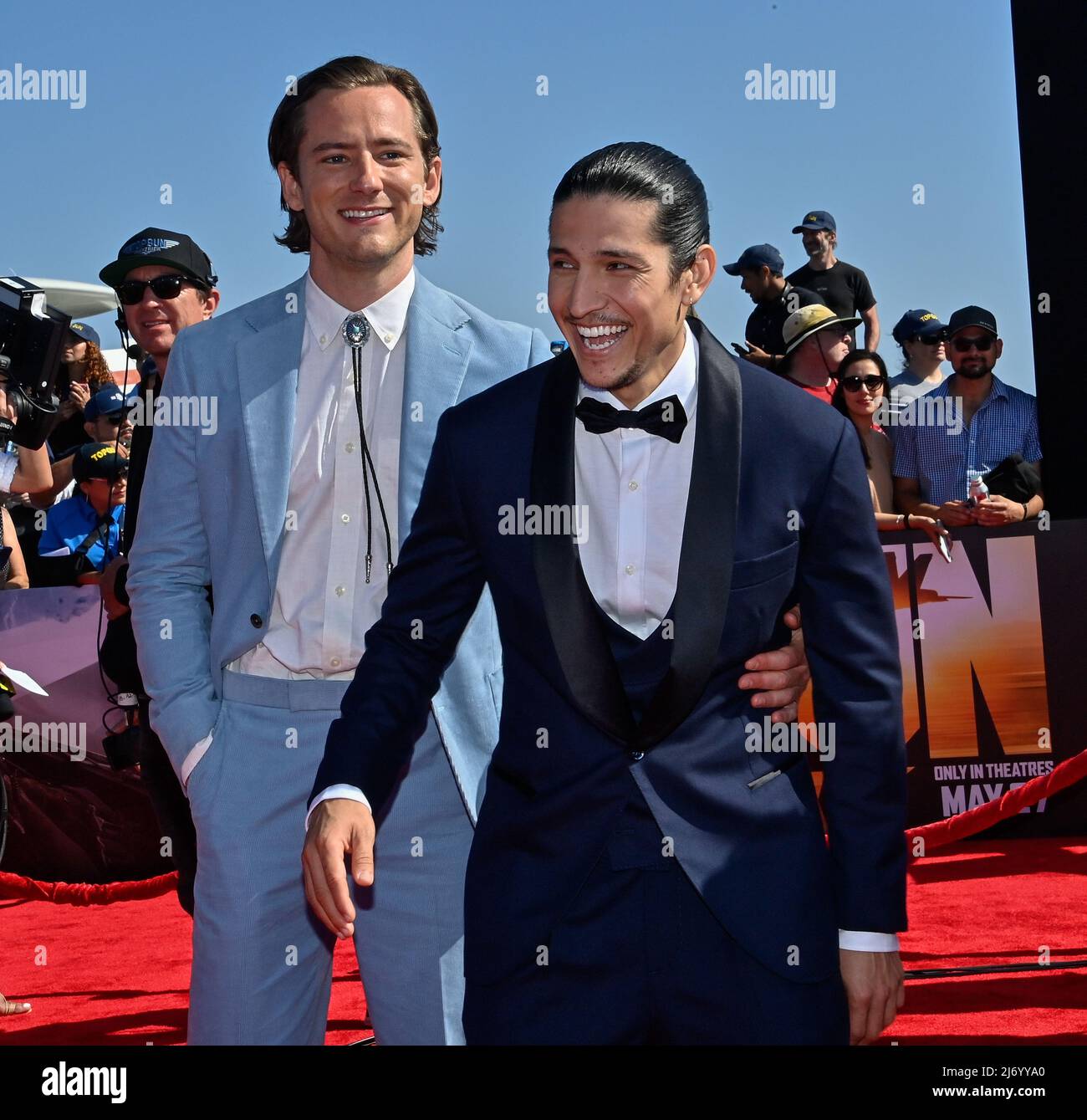 San Diego, United States. 05th May, 2022. Cast members Lewis Pullman ...