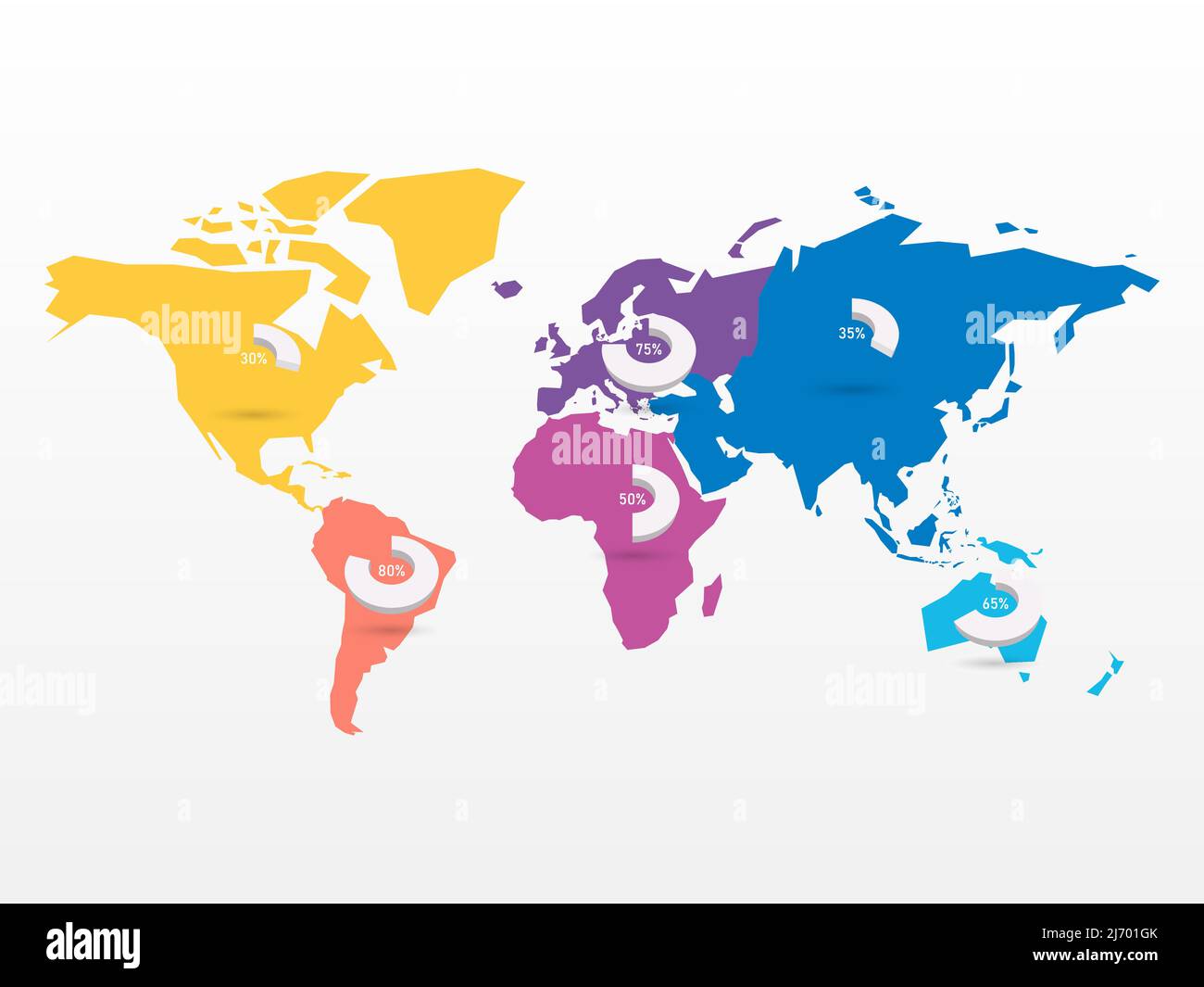 South america visualization Stock Vector Images - Alamy