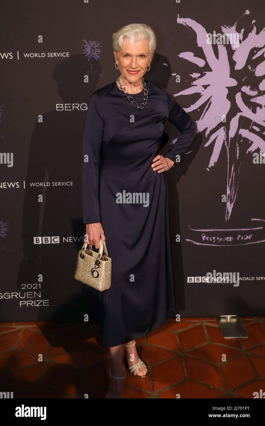 Maye Musk arrives at the Fifth Annual Berggruen Prize Gala held at The ...