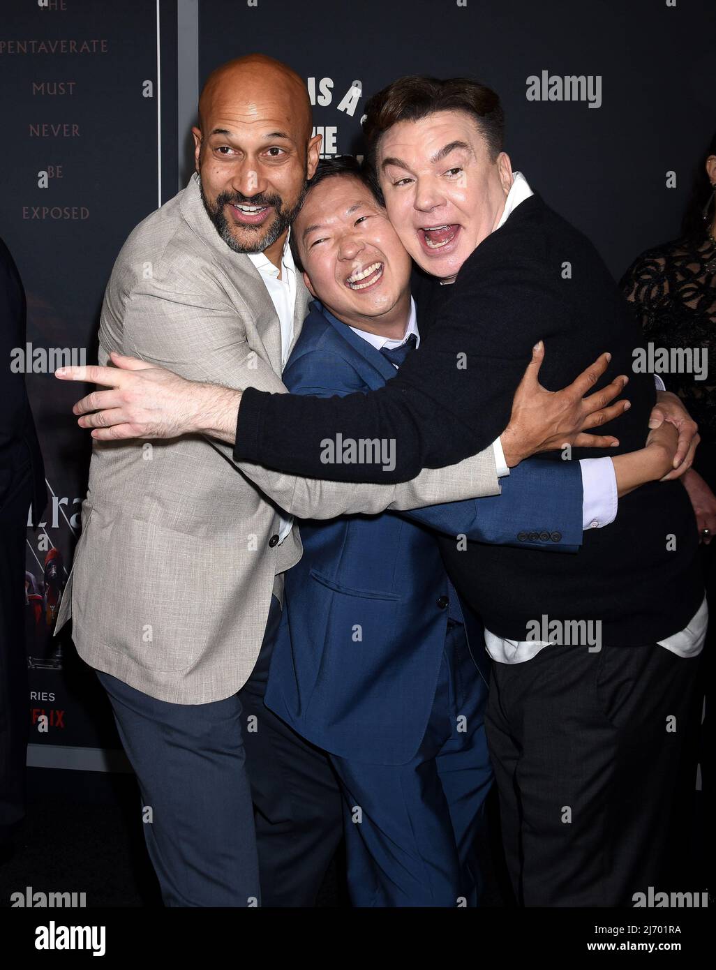 Hollywood, USA. 04th May, 2022. Keegan-Michael Key, Ken Jeong and Mike ...