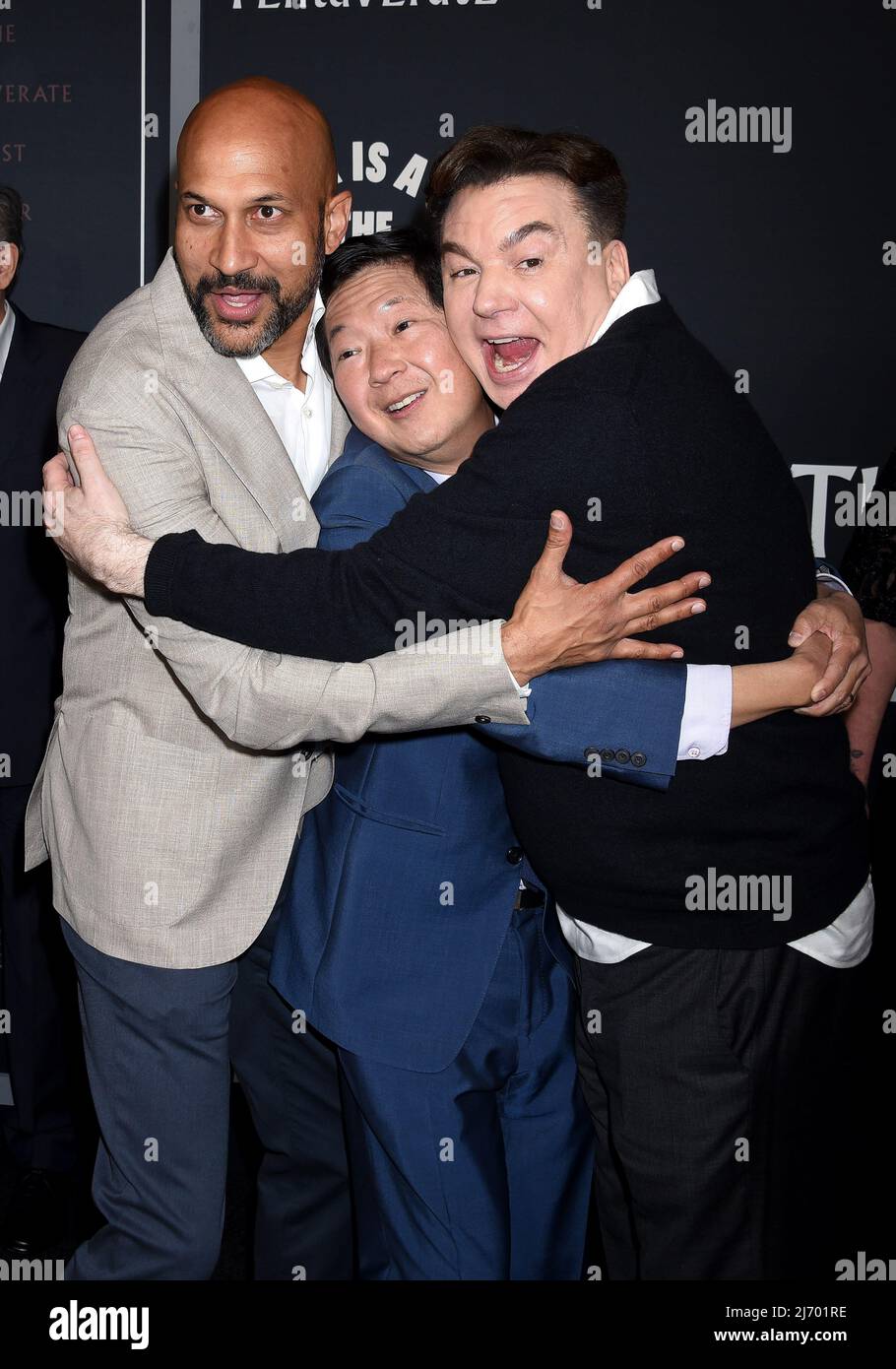 Hollywood, USA. 04th May, 2022. Keegan-Michael Key, Ken Jeong and Mike ...