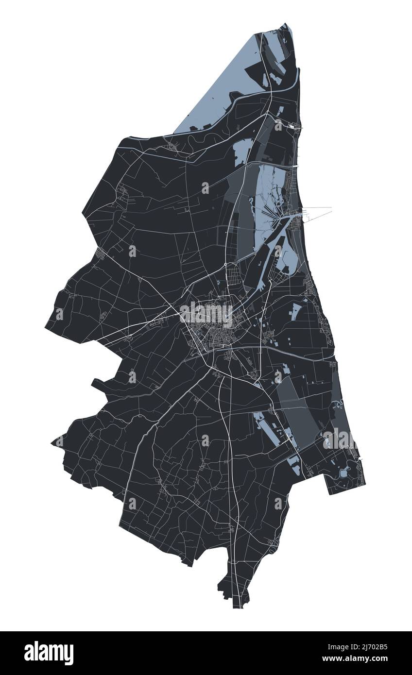 Map of ravenna Stock Vector Images - Alamy