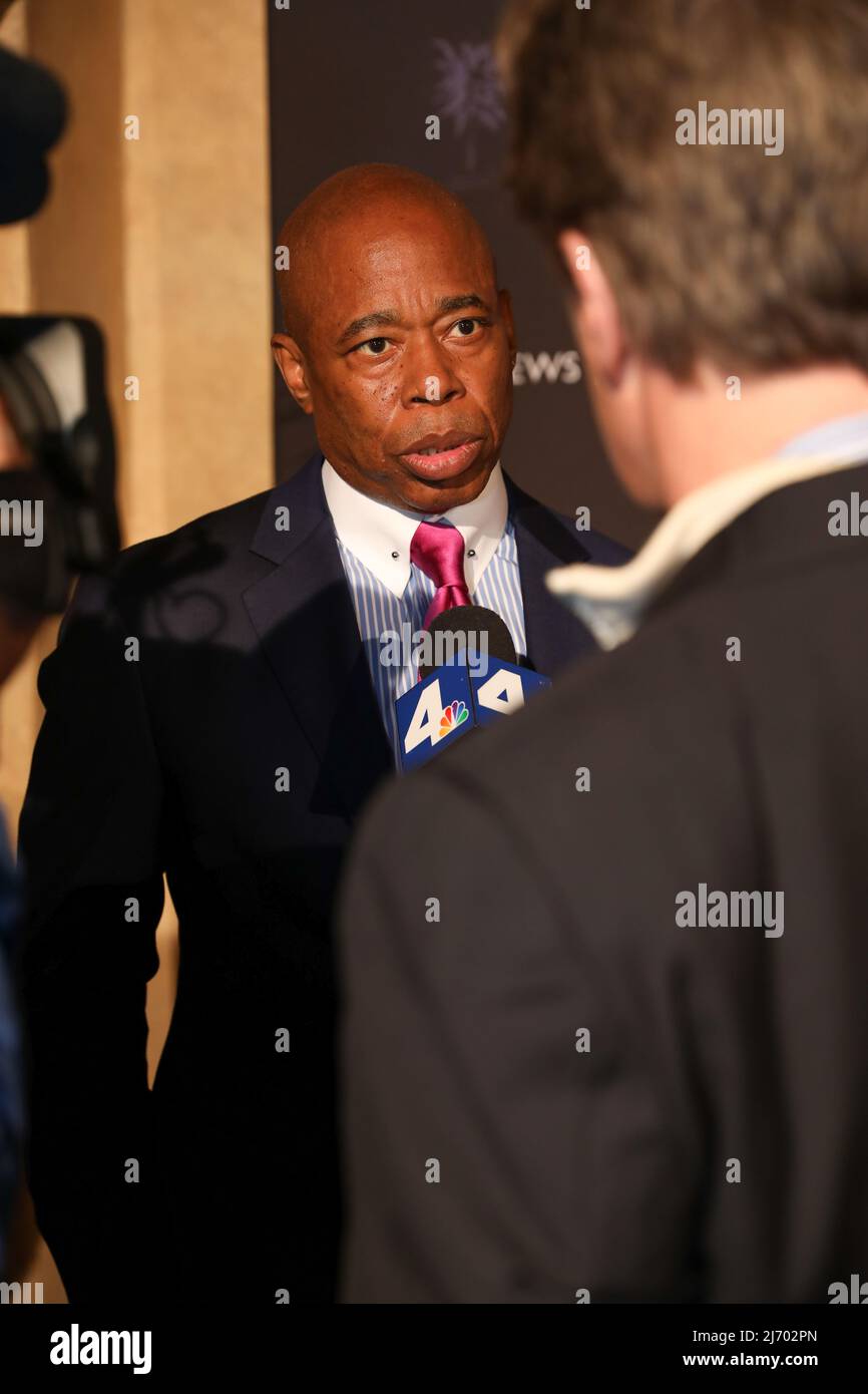 New York City Mayor Eric Adams is interviewed at the Fifth Annual ...