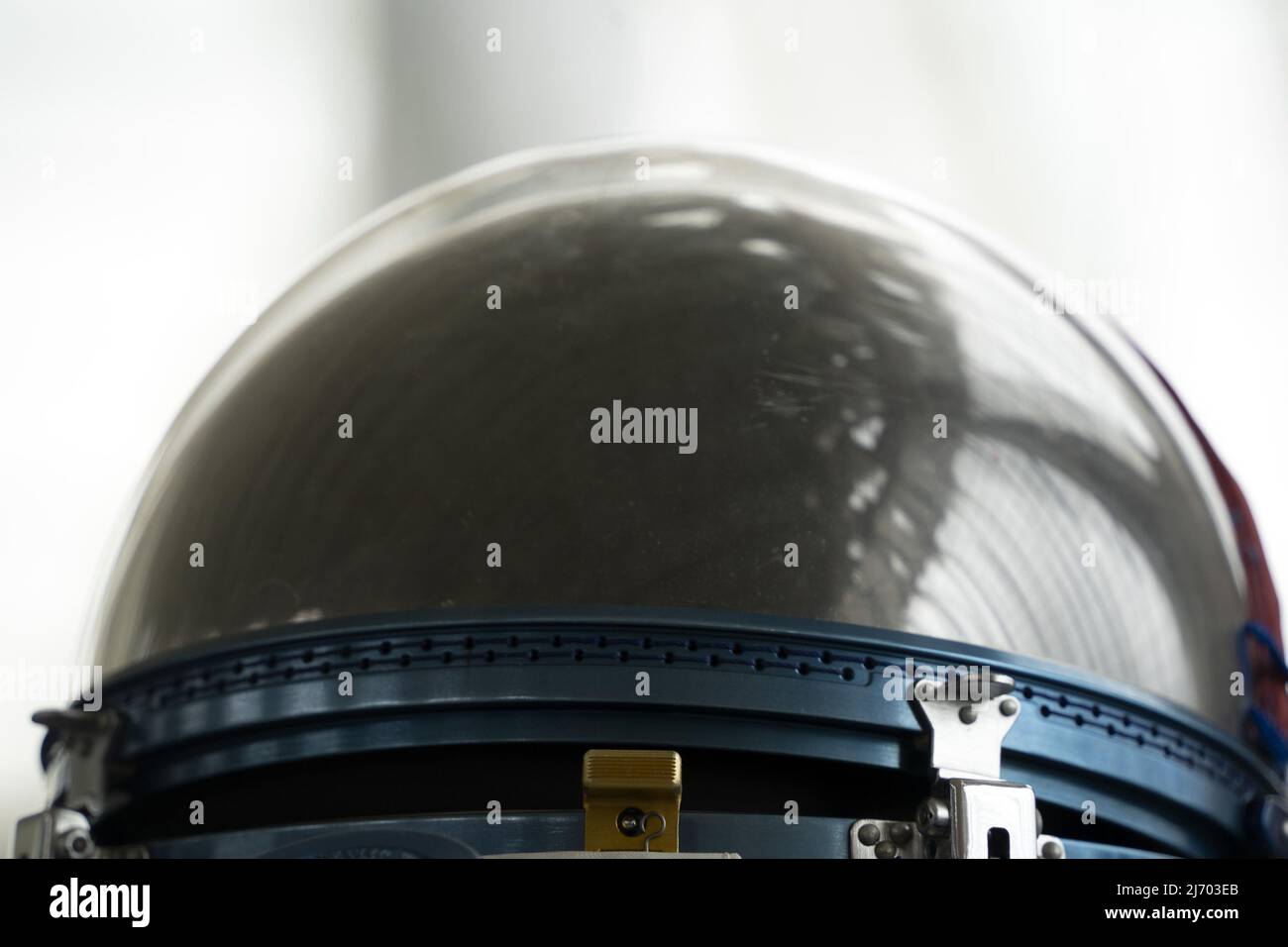 Astronaut space helmet close up detail Stock Photo - Alamy