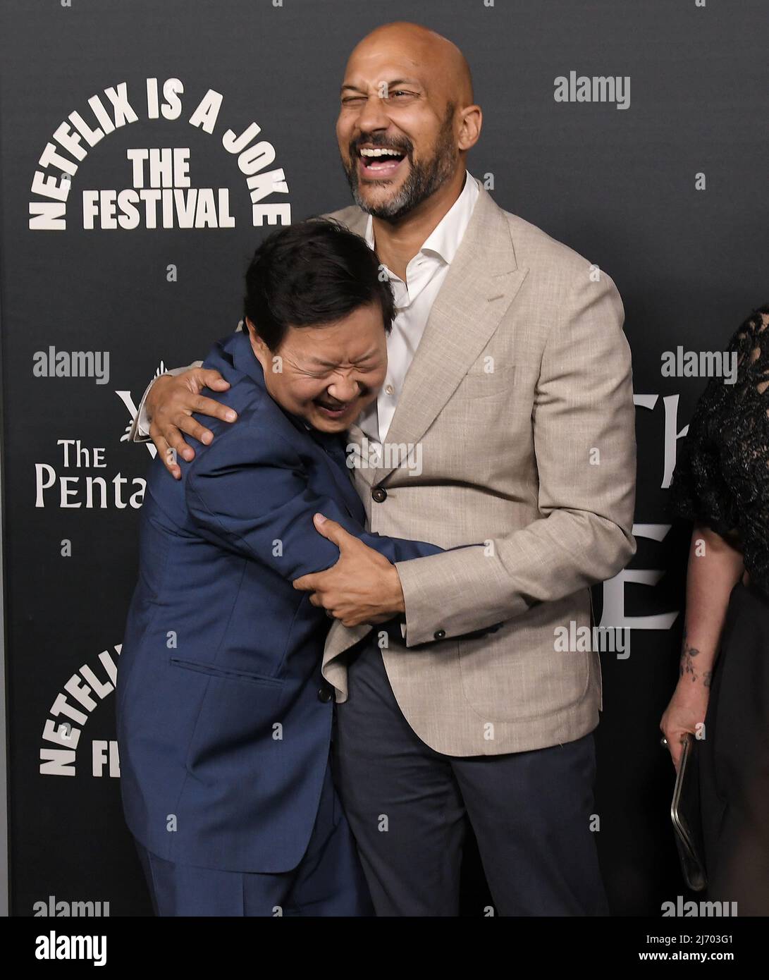 (L-R) Ken Jeong and Keegan-Michael Key at the Netflix’s THE PENTAVERATE ...