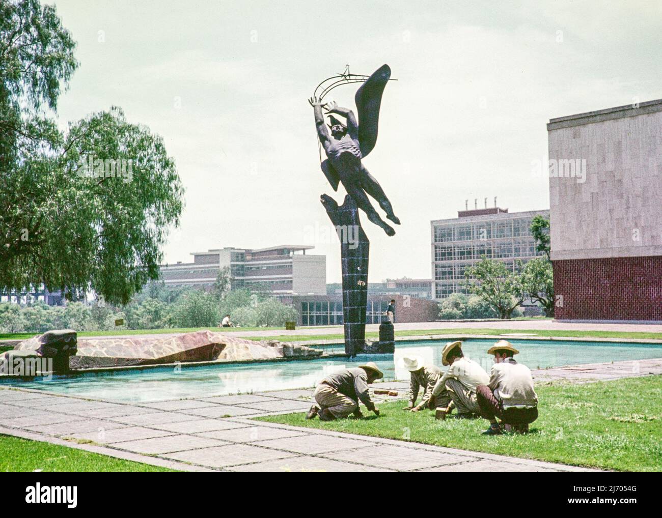 Fountain of Prometheus, father of Science, National Autonomous ...