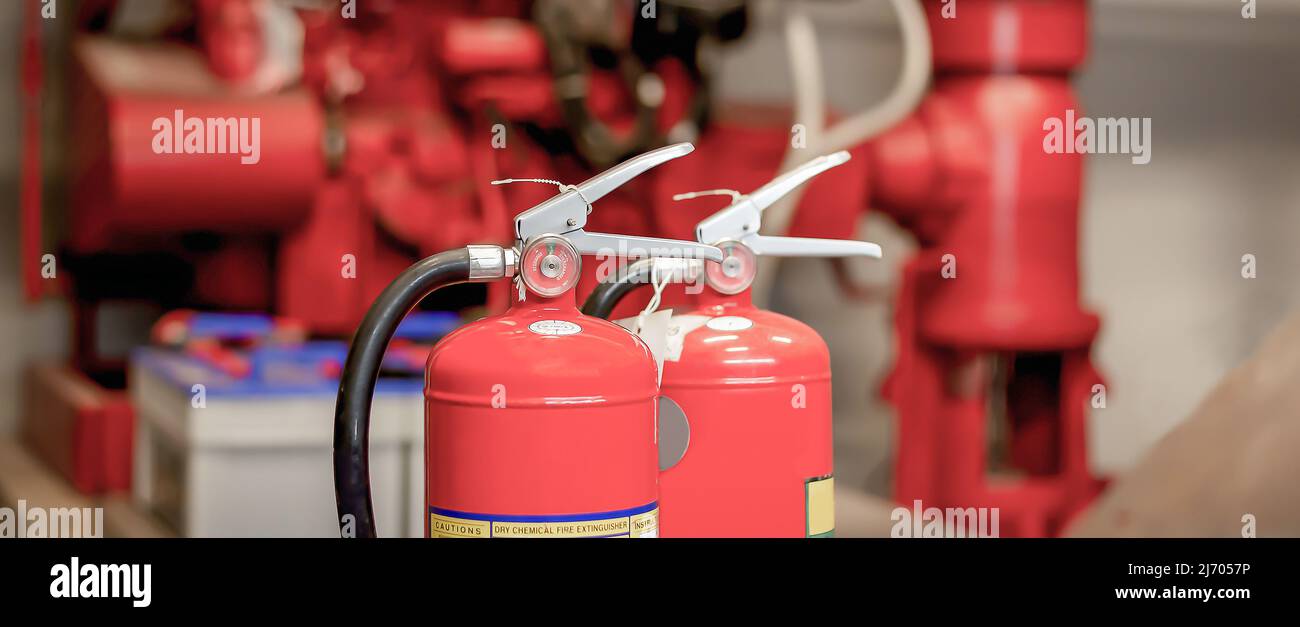 Fire extinguisher fighting safety hi-res stock photography and images ...