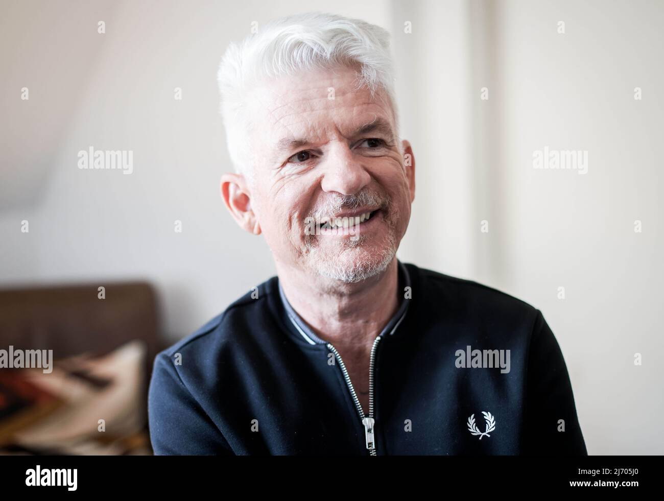 02 May 2022, Hamburg: Heinz Strunk, writer, photographed on the ...