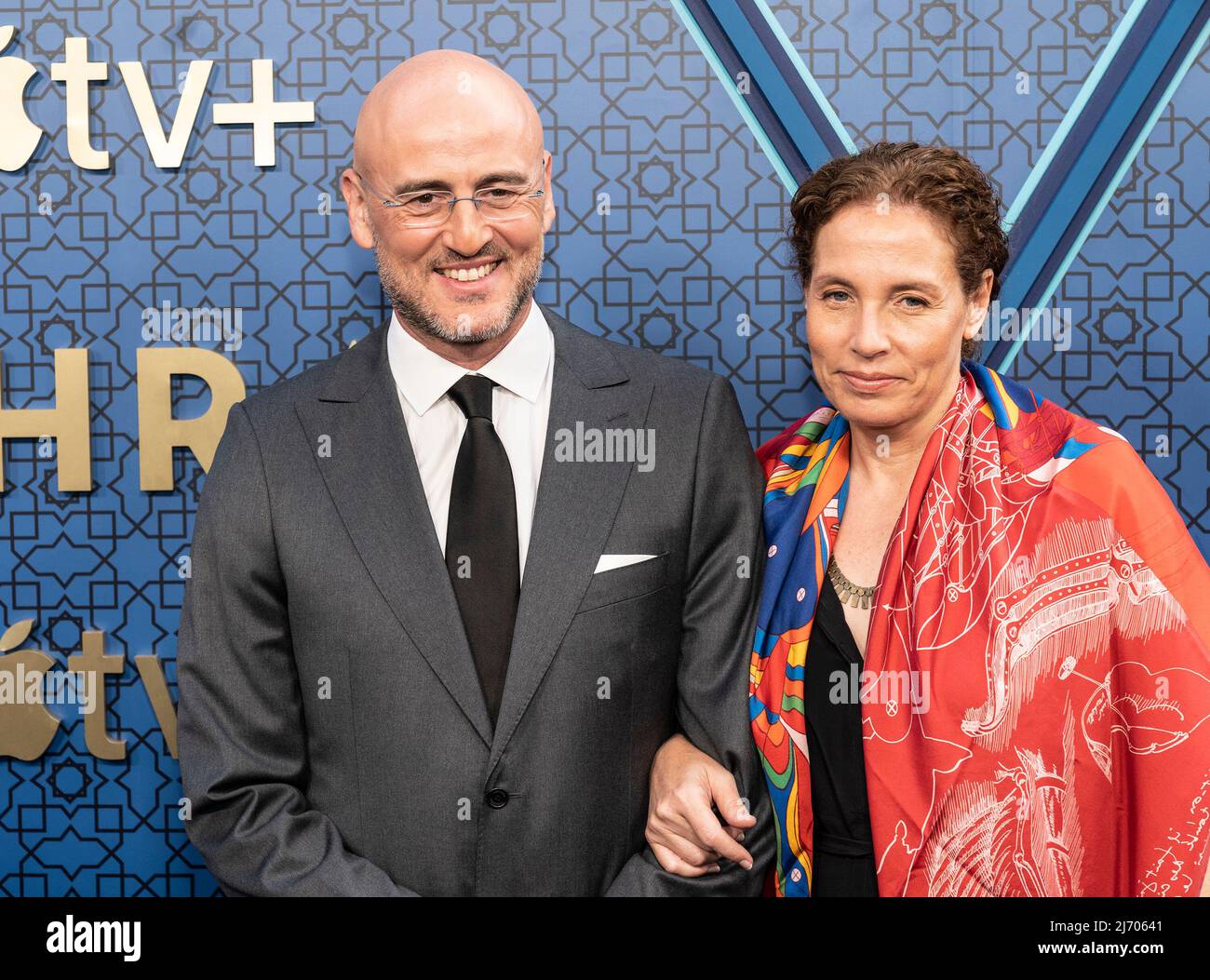 Daniel Syrkin and Maya Leshem attend season Two premiere of Apple’s ...