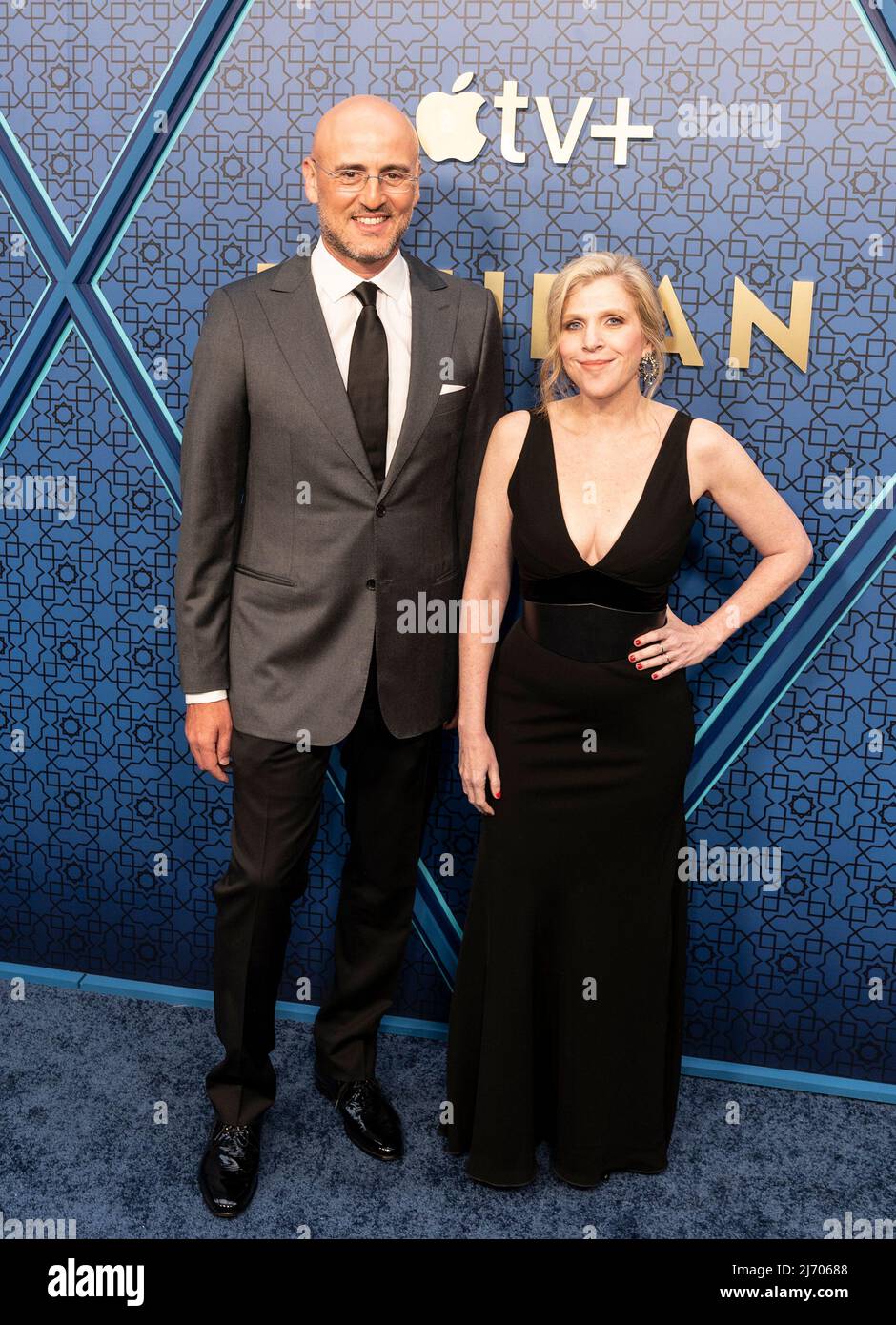 Daniel Syrkin and Dana Eden attend season Two premiere of Apple’s ...