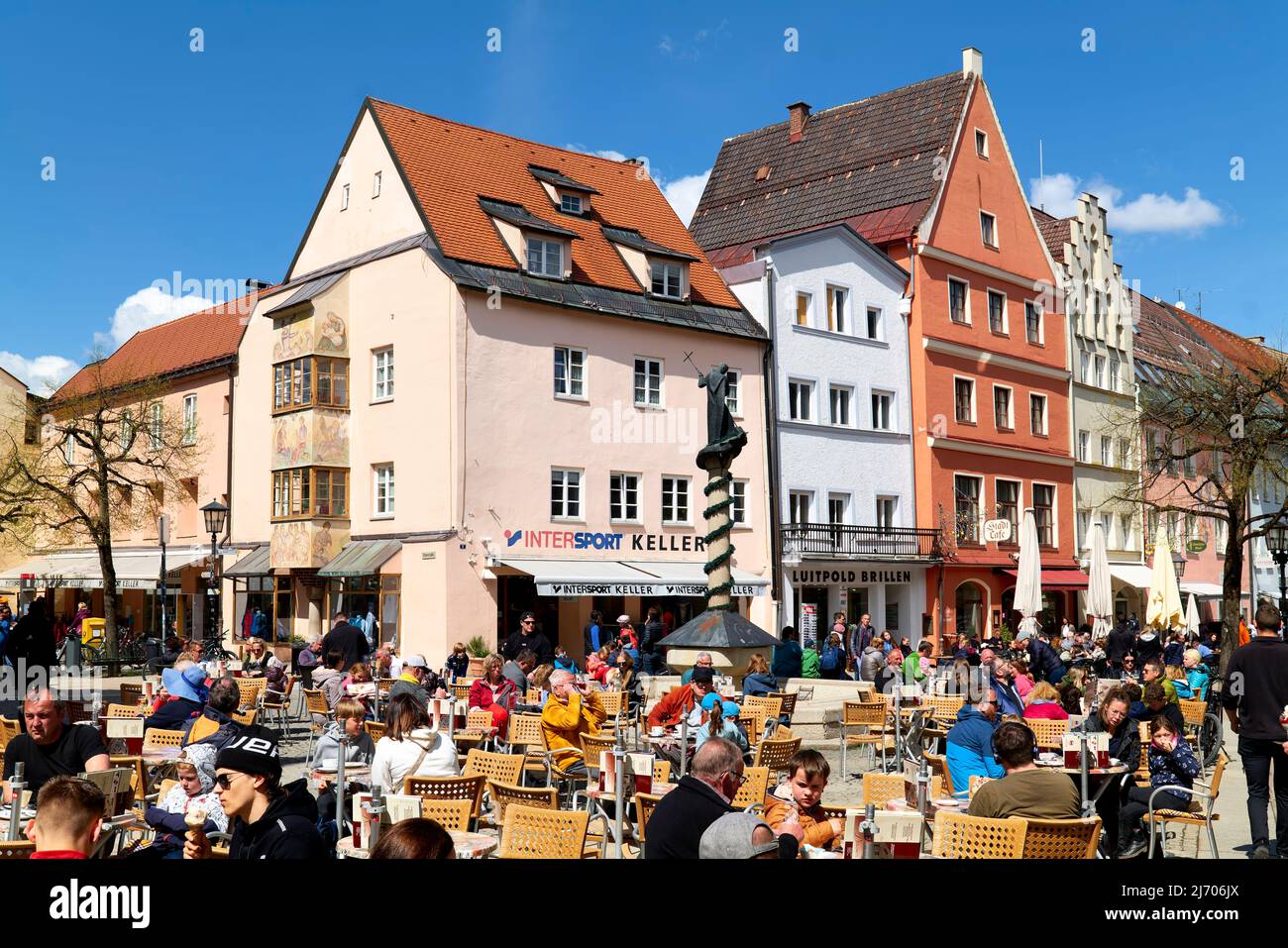 Fussen at the romantic street hi-res stock photography and images - Alamy