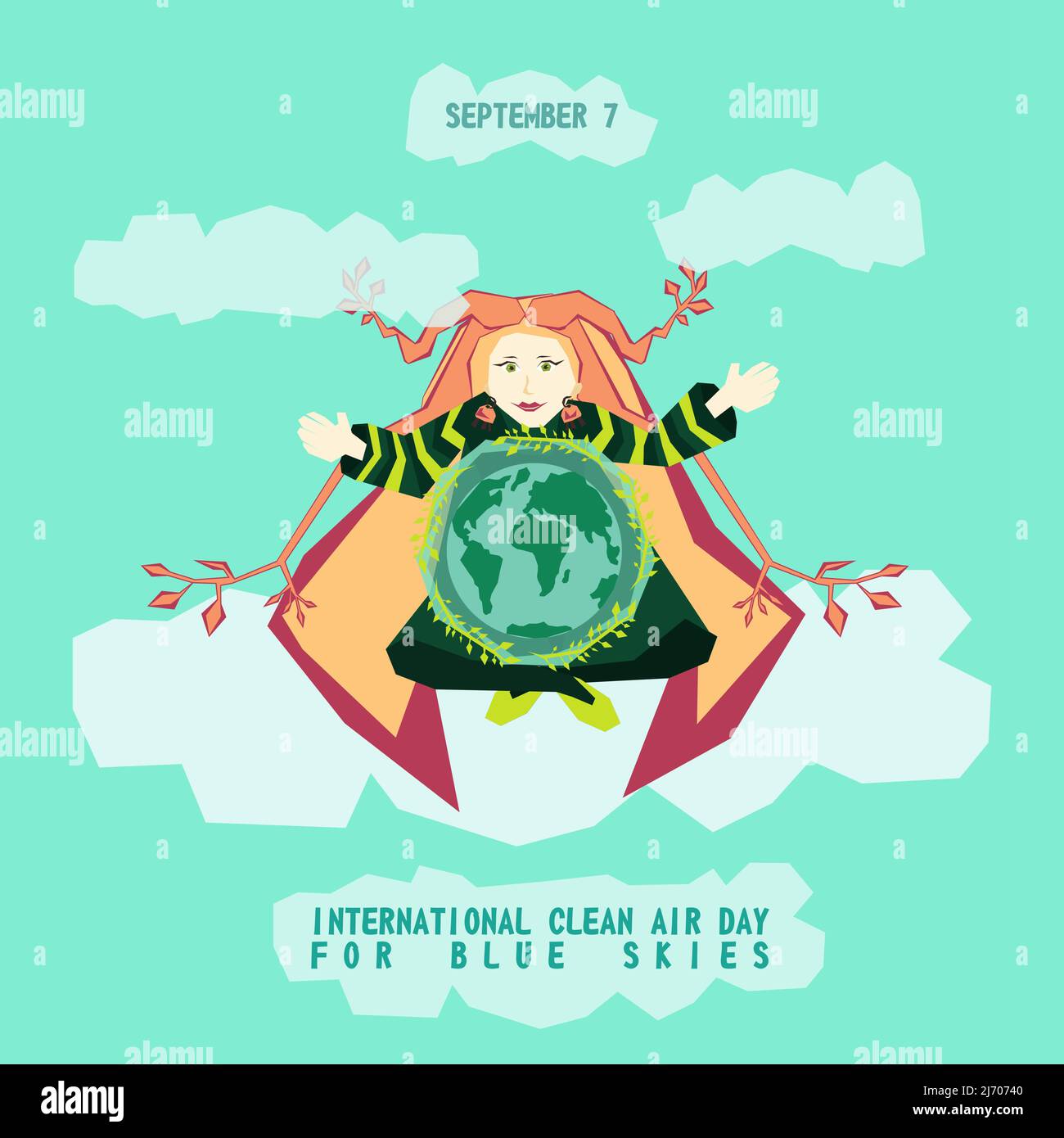 World Environment day or Earth day concept. World climate day ...