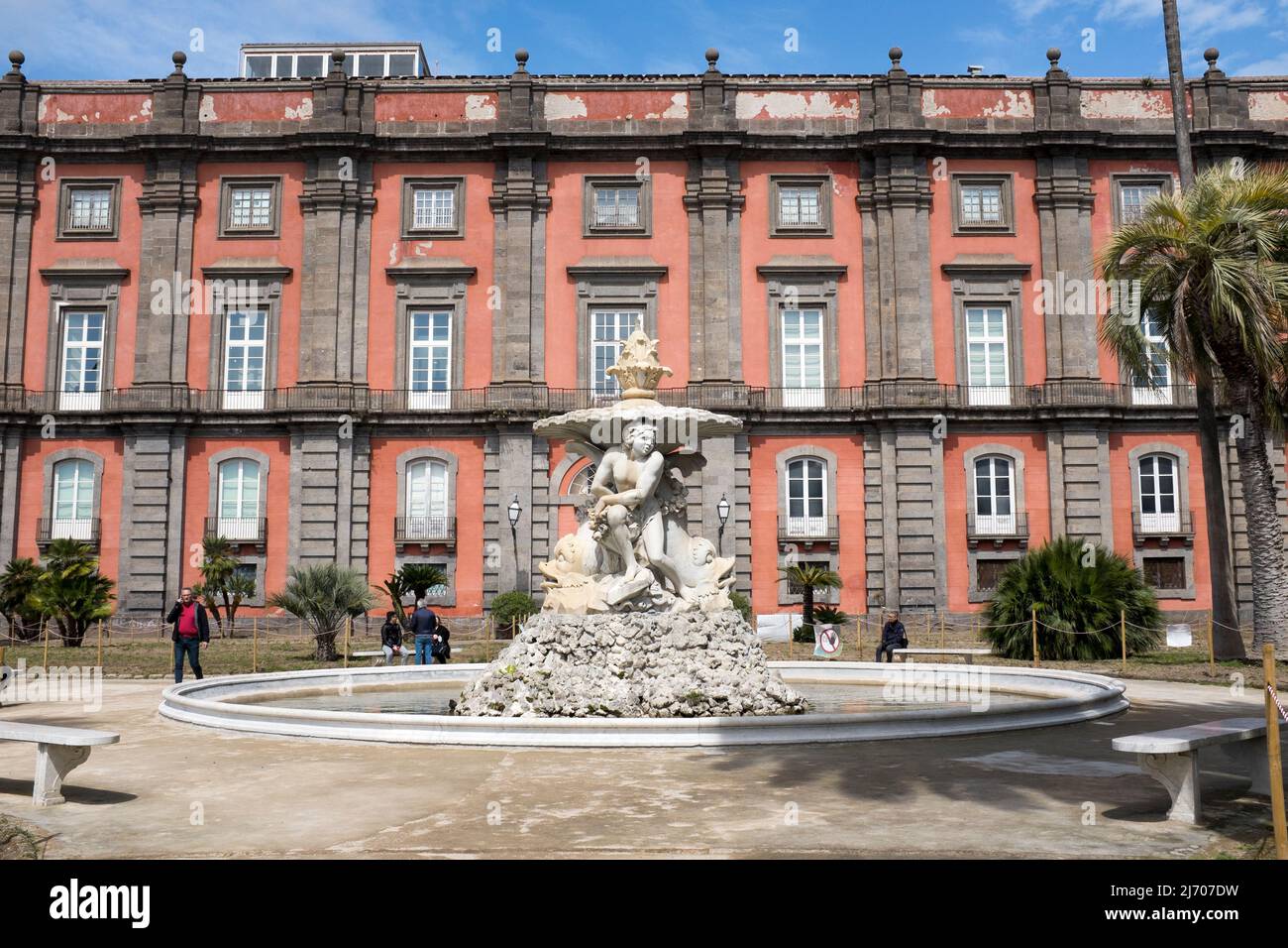 Museo Nazionale Di Capodimonte Naples Italy Stock Photo - Alamy