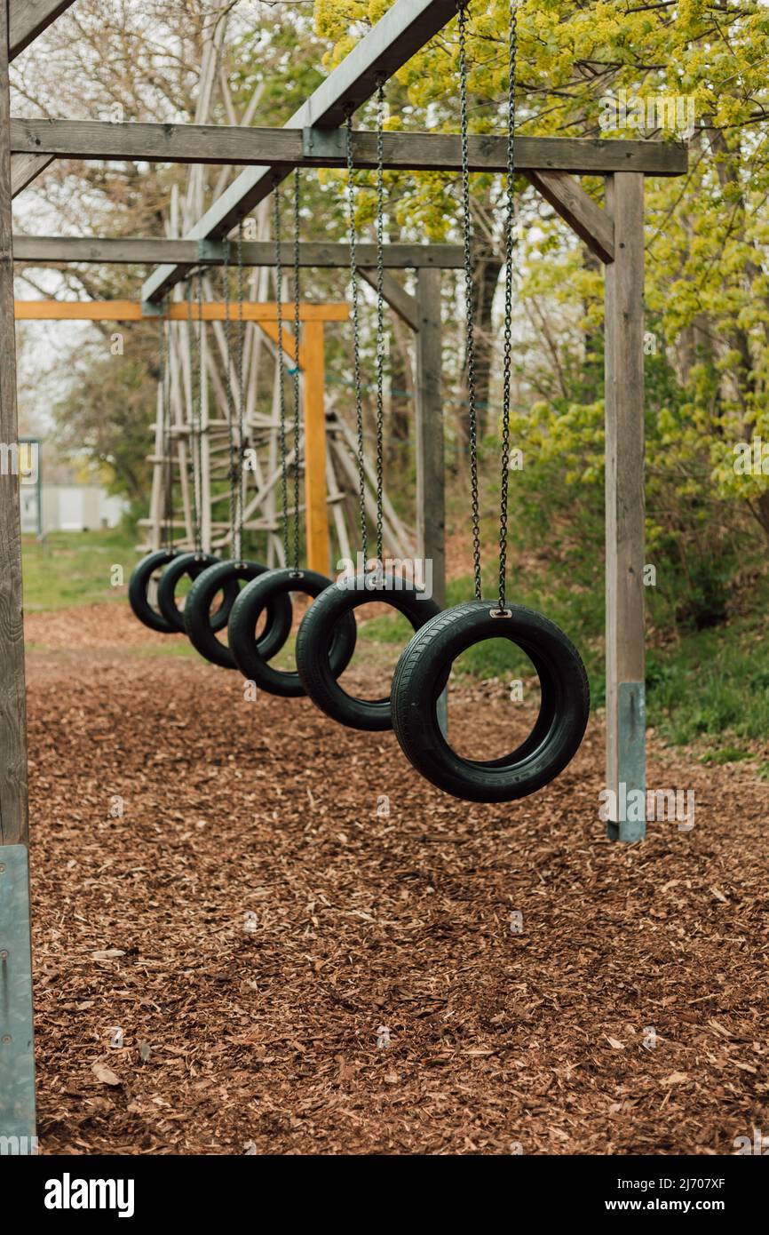 Empty tires hi-res stock photography and images - Alamy