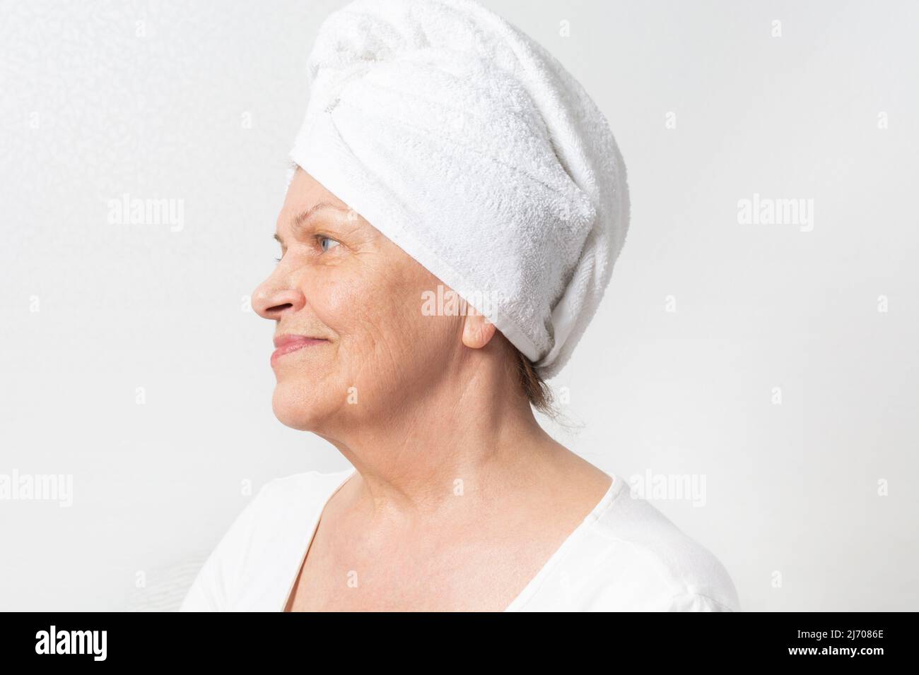 White caucasian age aging hi-res stock photography and images - Alamy