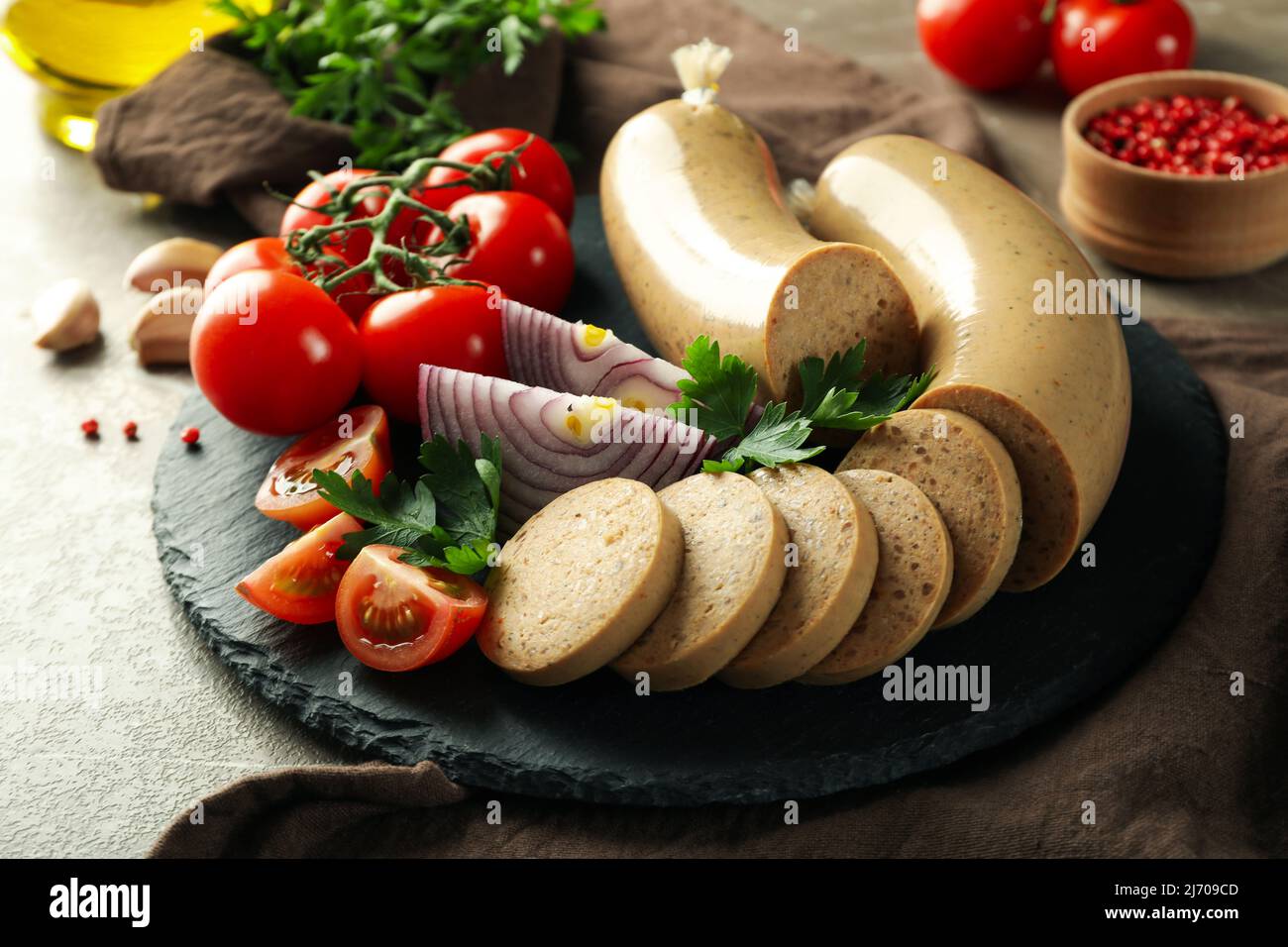 Liverwurst glass hi-res stock photography and images - Alamy