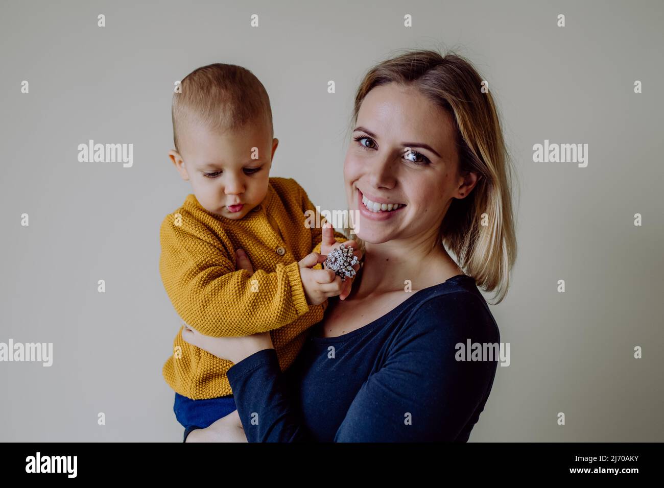 Son looking at camera hi-res stock photography and images - Alamy