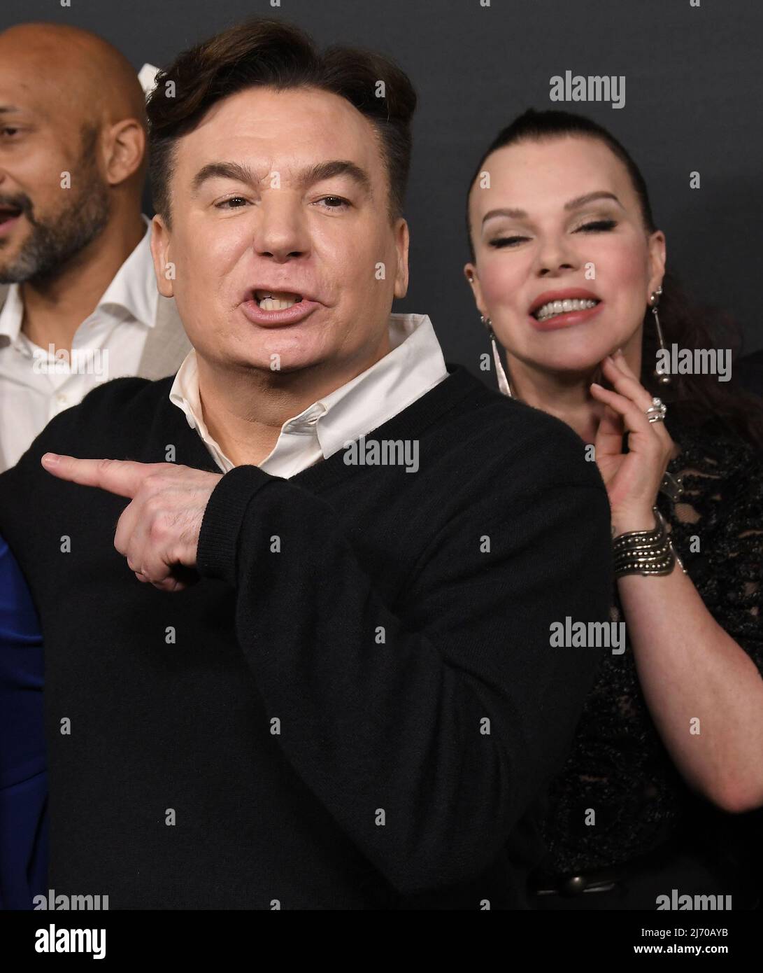 (L-R) Mike Myers and Debi Mazar at the Netflix’s THE PENTAVERATE ...