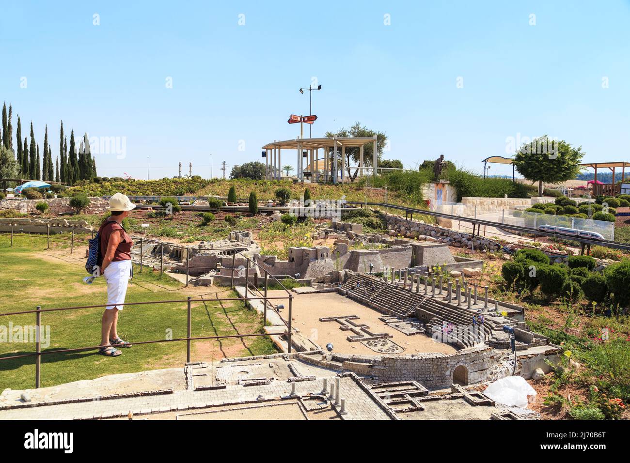 Caesarea hippodrome reconstruction hi-res stock photography and images ...