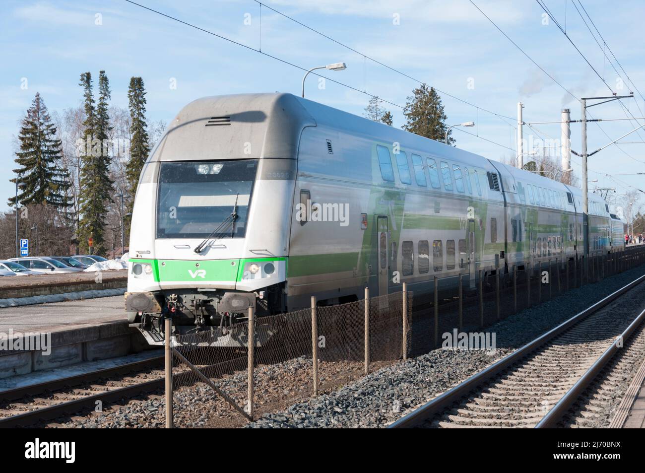 A Finnish Intercity train Stock Photo - Alamy