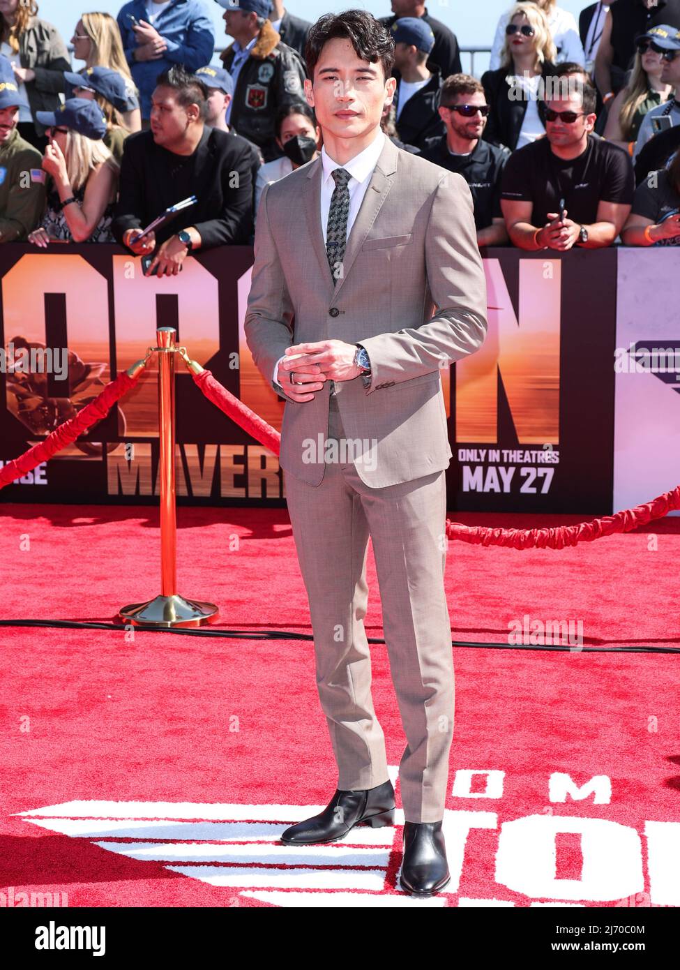SAN DIEGO, CALIFORNIA, USA - MAY 04: Canadian actor Manny Jacinto ...