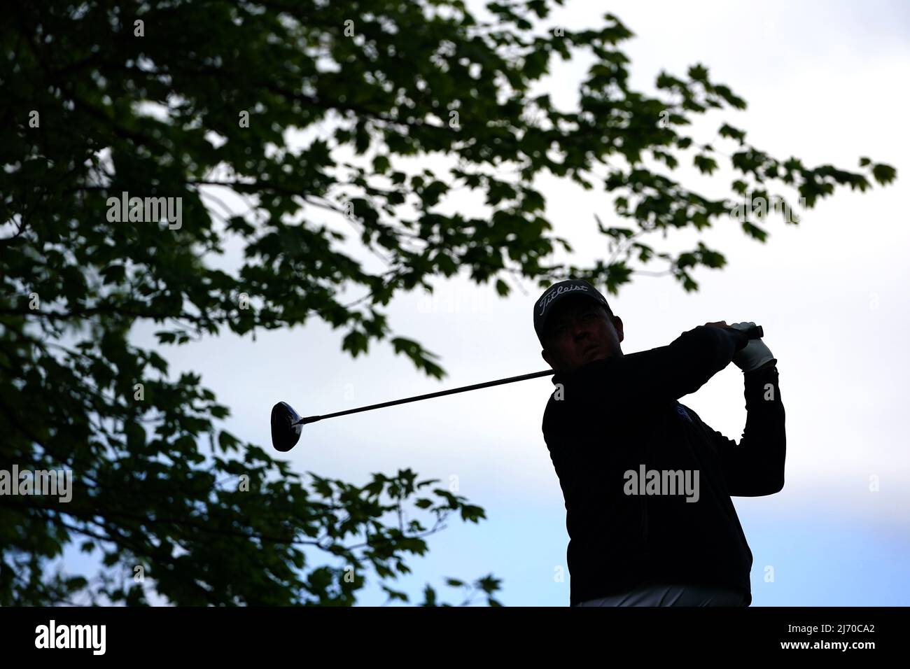 South Africa's George Coetzee on the 8th during day one of Betfred ...