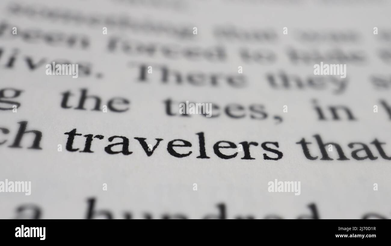Traveler title page hi-res stock photography and images - Alamy