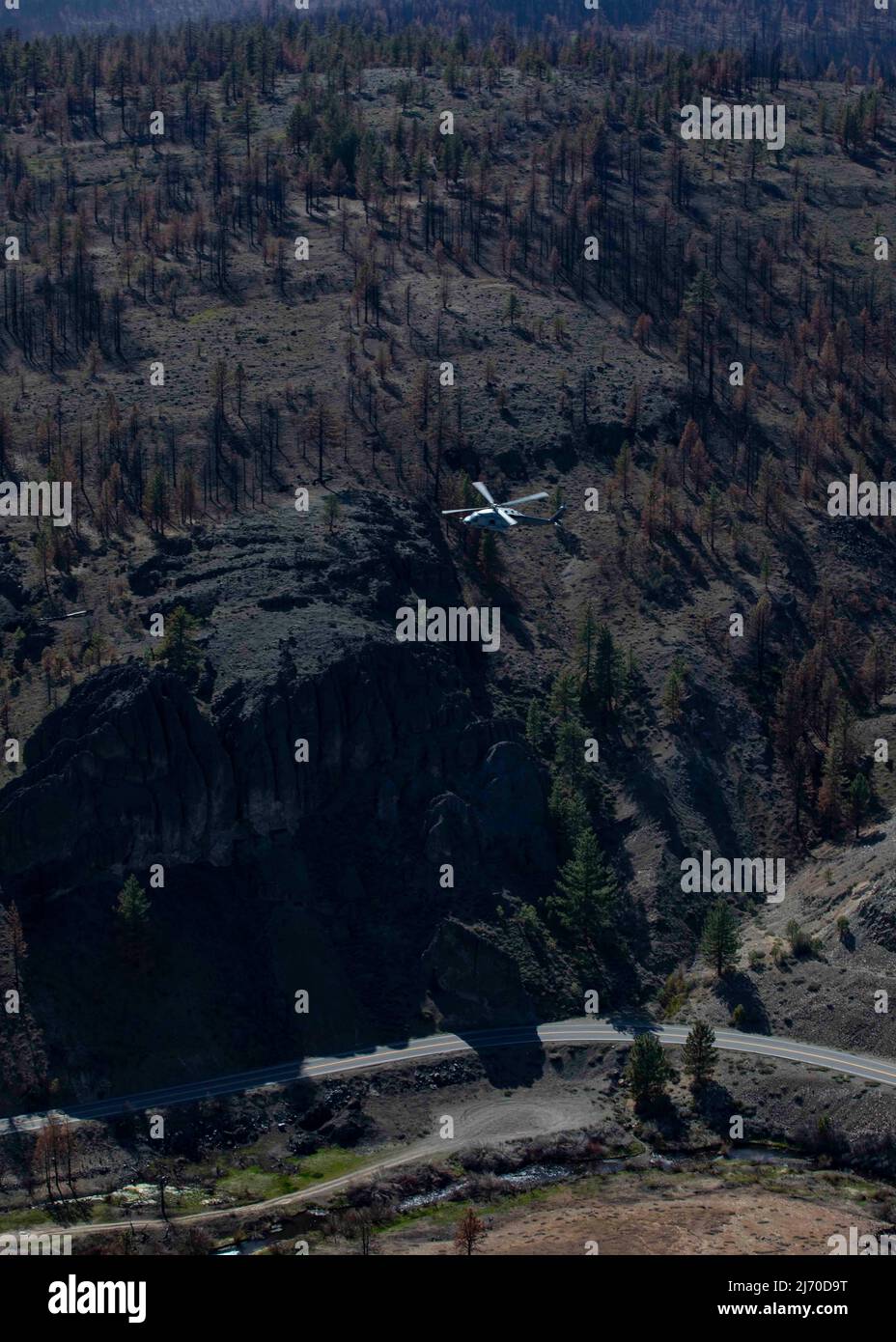 An Mh-60R Seahawk attached to Helicopter Maritime Strike Squadron (HSM ...