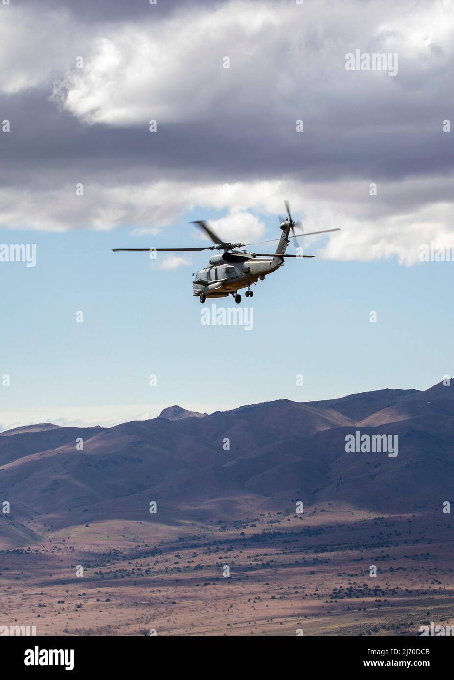 An Mh-60R Seahawk attached to Helicopter Maritime Strike Squadron (HSM ...