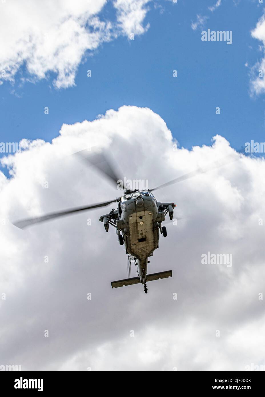 An MH-60S Nighthawk helicopter attached to Helicopter Sea Combat ...