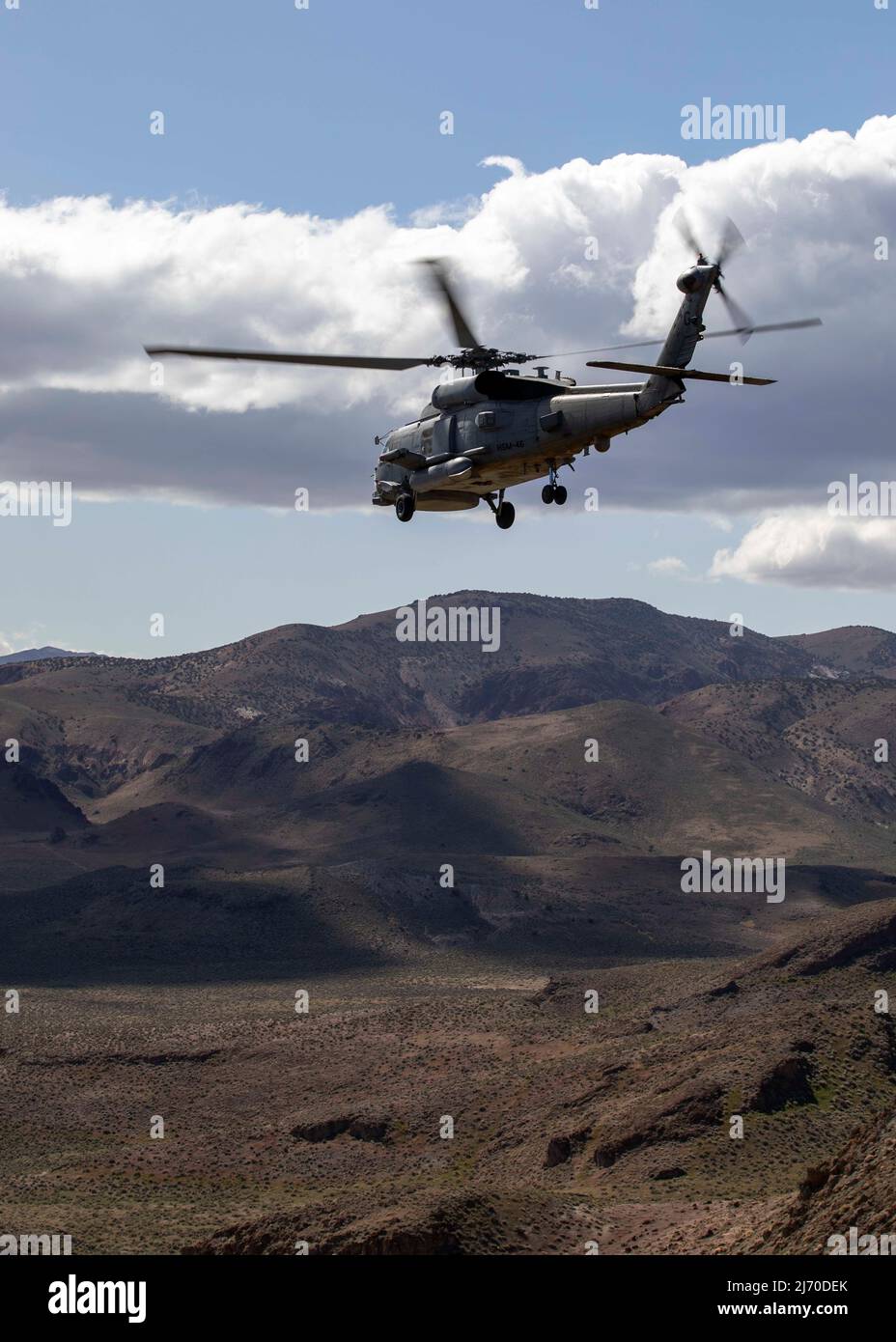 An Mh-60R Seahawk attached to Helicopter Maritime Strike Squadron (HSM ...