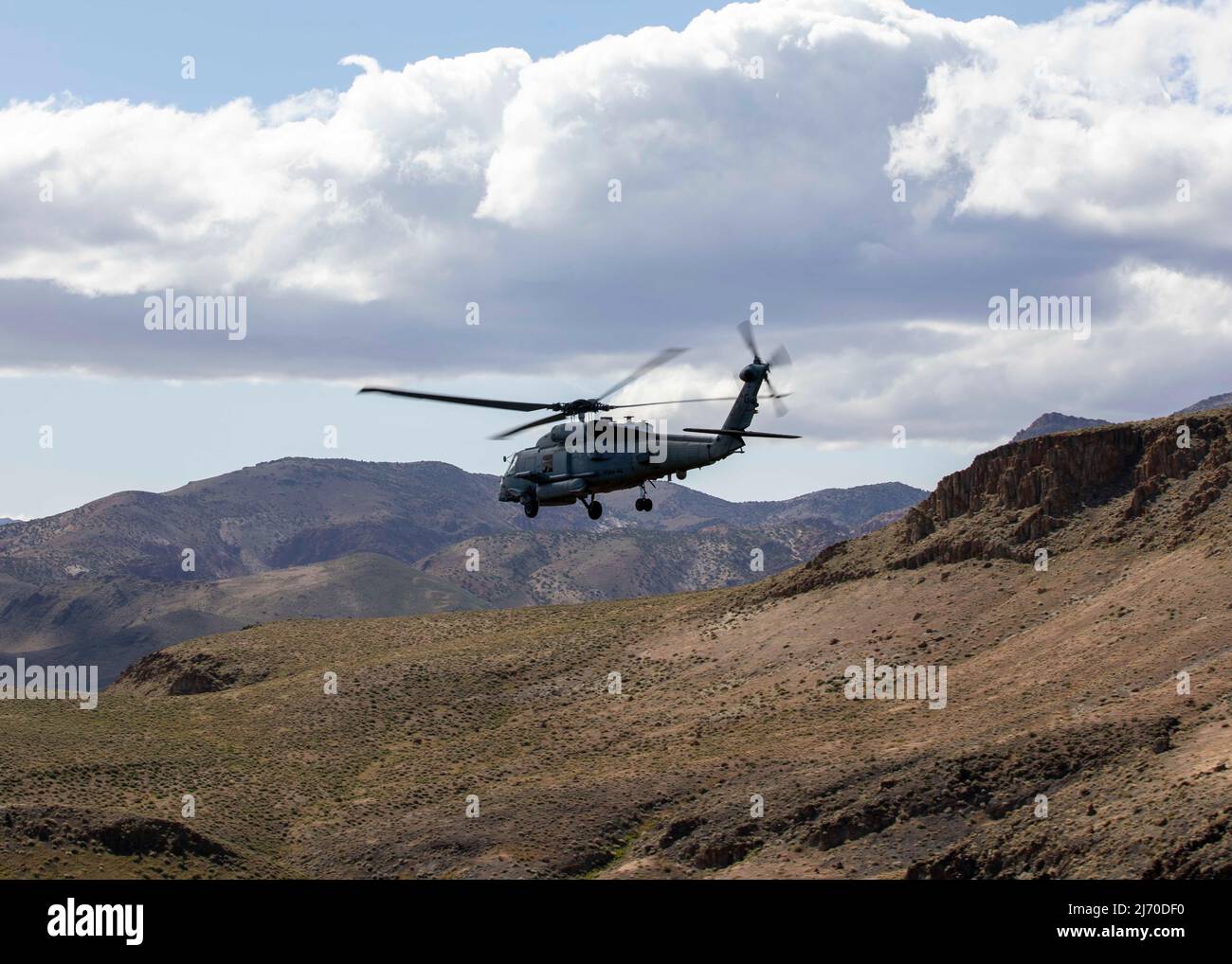 An Mh-60R Seahawk attached to Helicopter Maritime Strike Squadron (HSM ...
