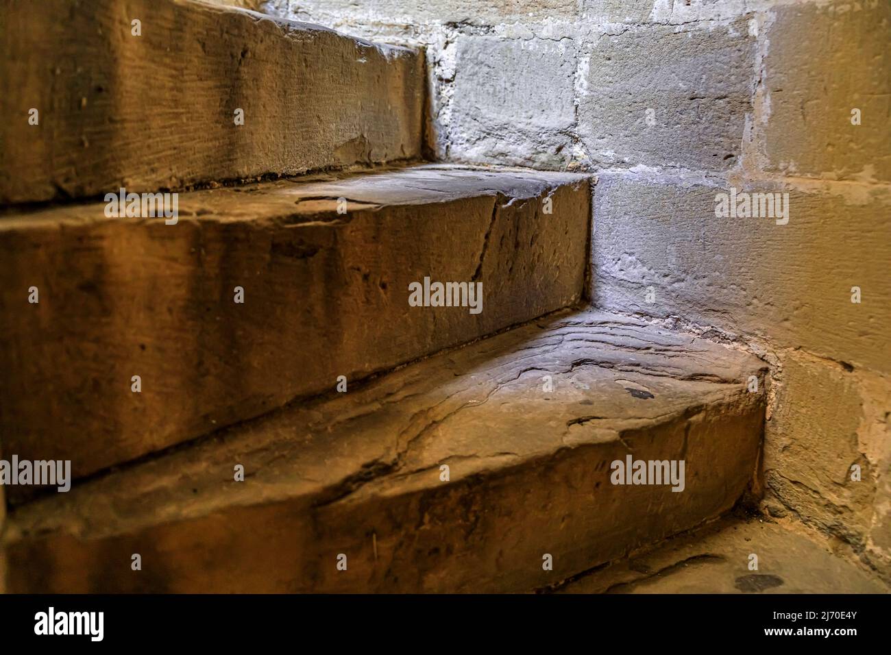 Gothic castle interior stairs hi-res stock photography and images - Alamy