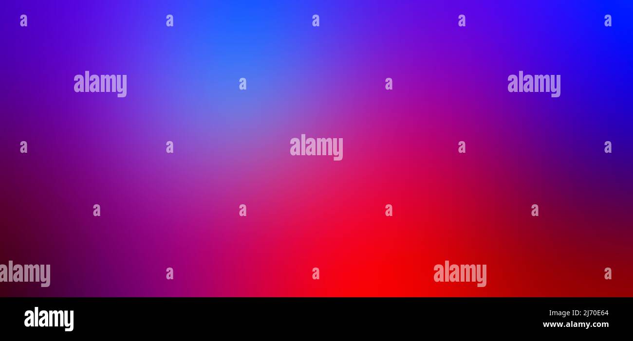 Abstract red and blue background. Gradient, smooth gradation bright ...