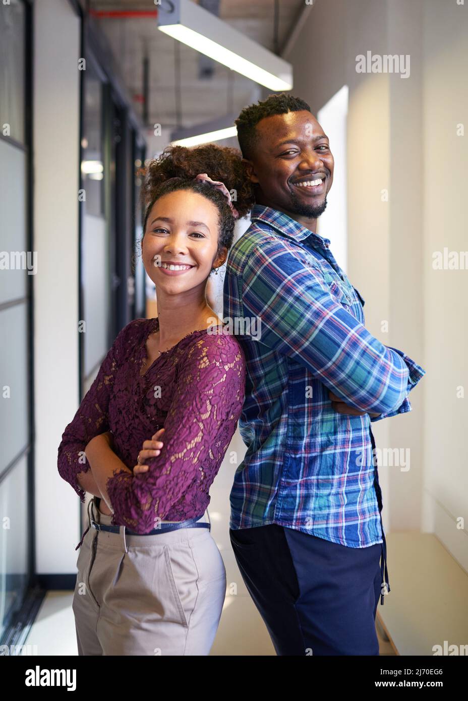 Office start up two founders hi-res stock photography and images - Alamy