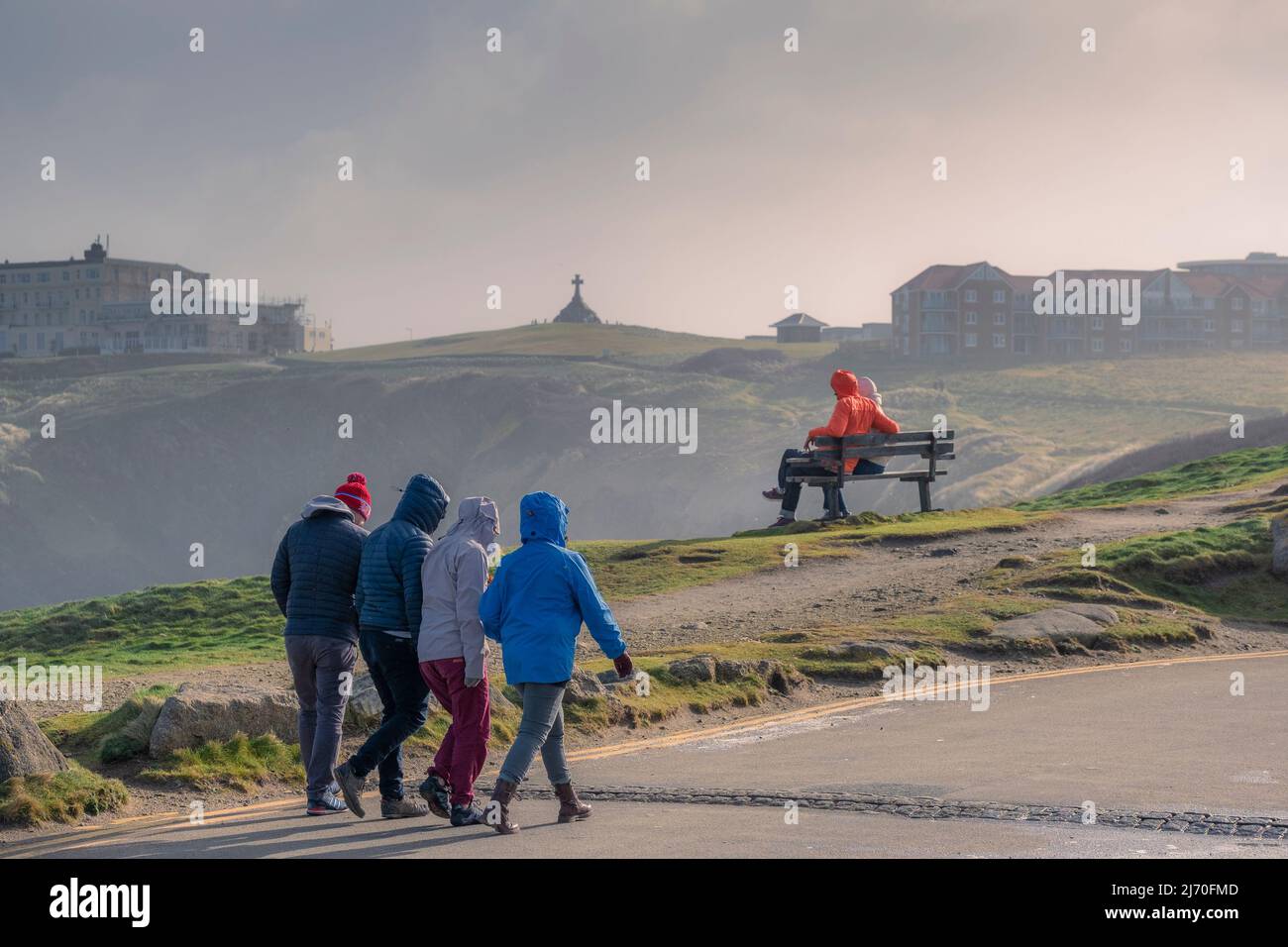Storm eunice cornwall hi-res stock photography and images - Alamy