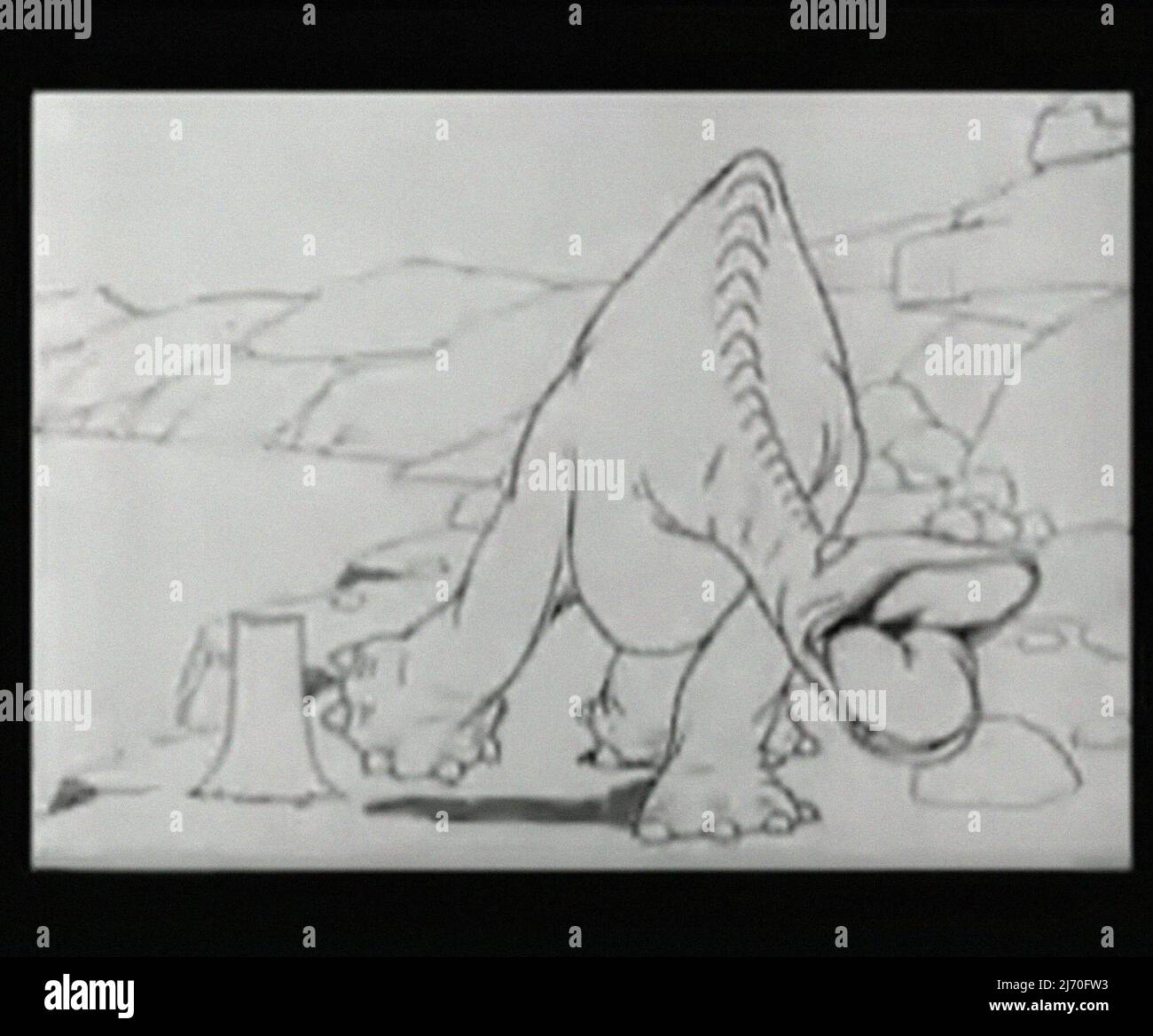 Gertie the dinosaur vintage Stock Photo - Alamy