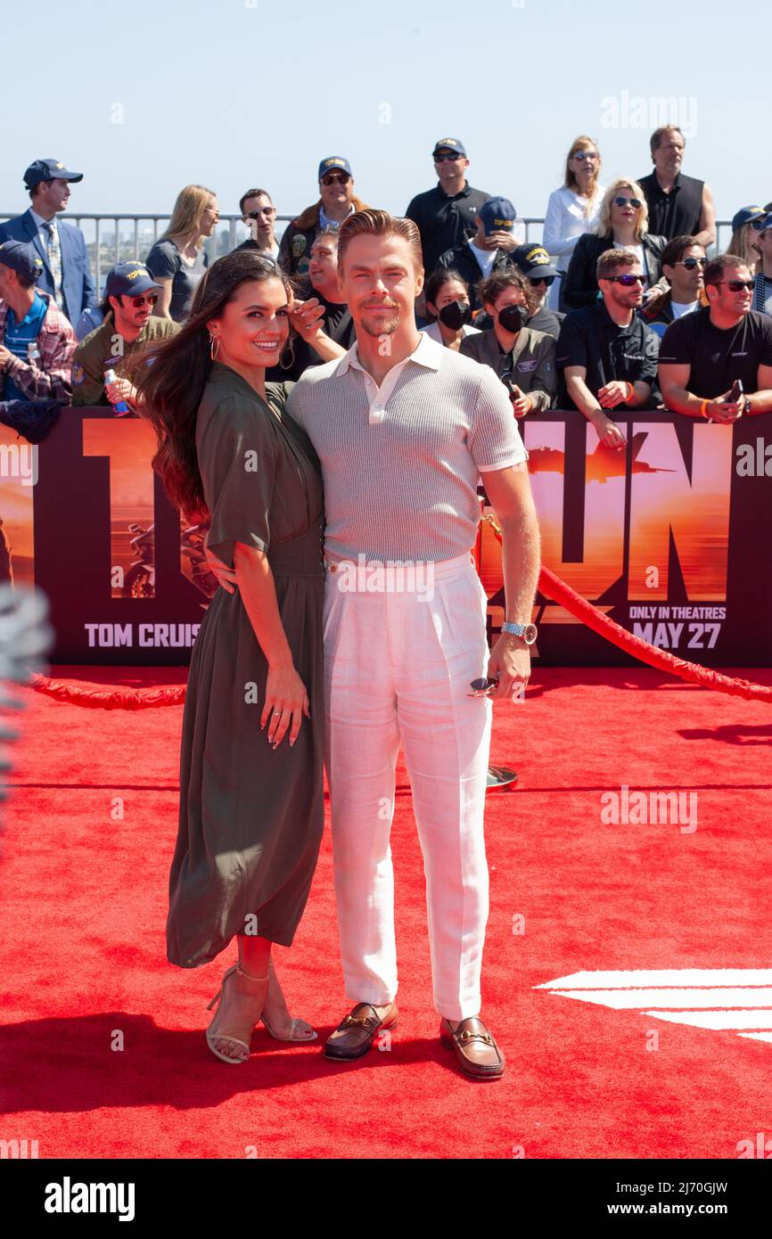 San Diego, CA. 4th May, 2022. Hayley Erbert, Derek Hough attends the ...