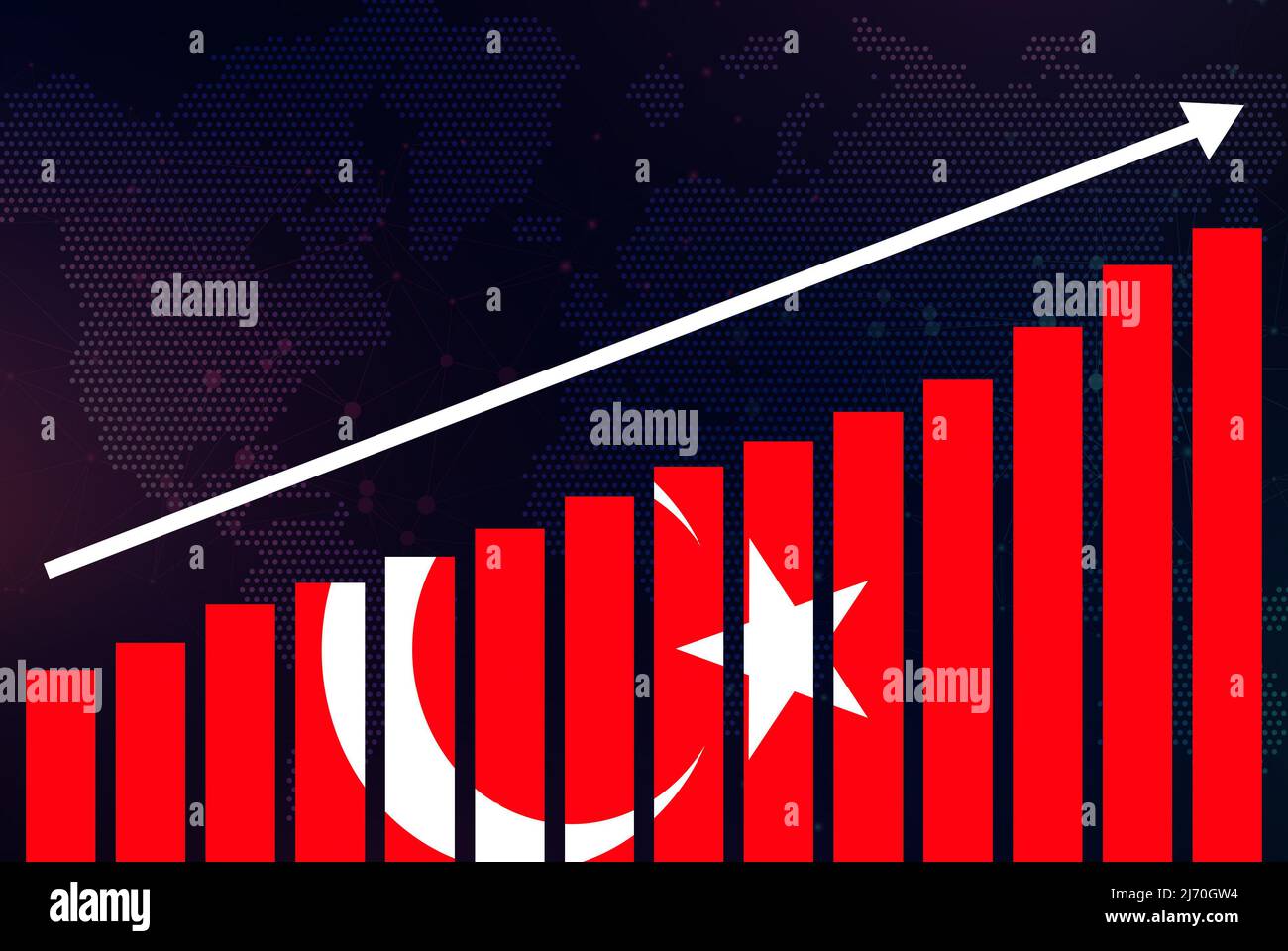 Developing flag turkey on hi-res stock photography and images - Alamy
