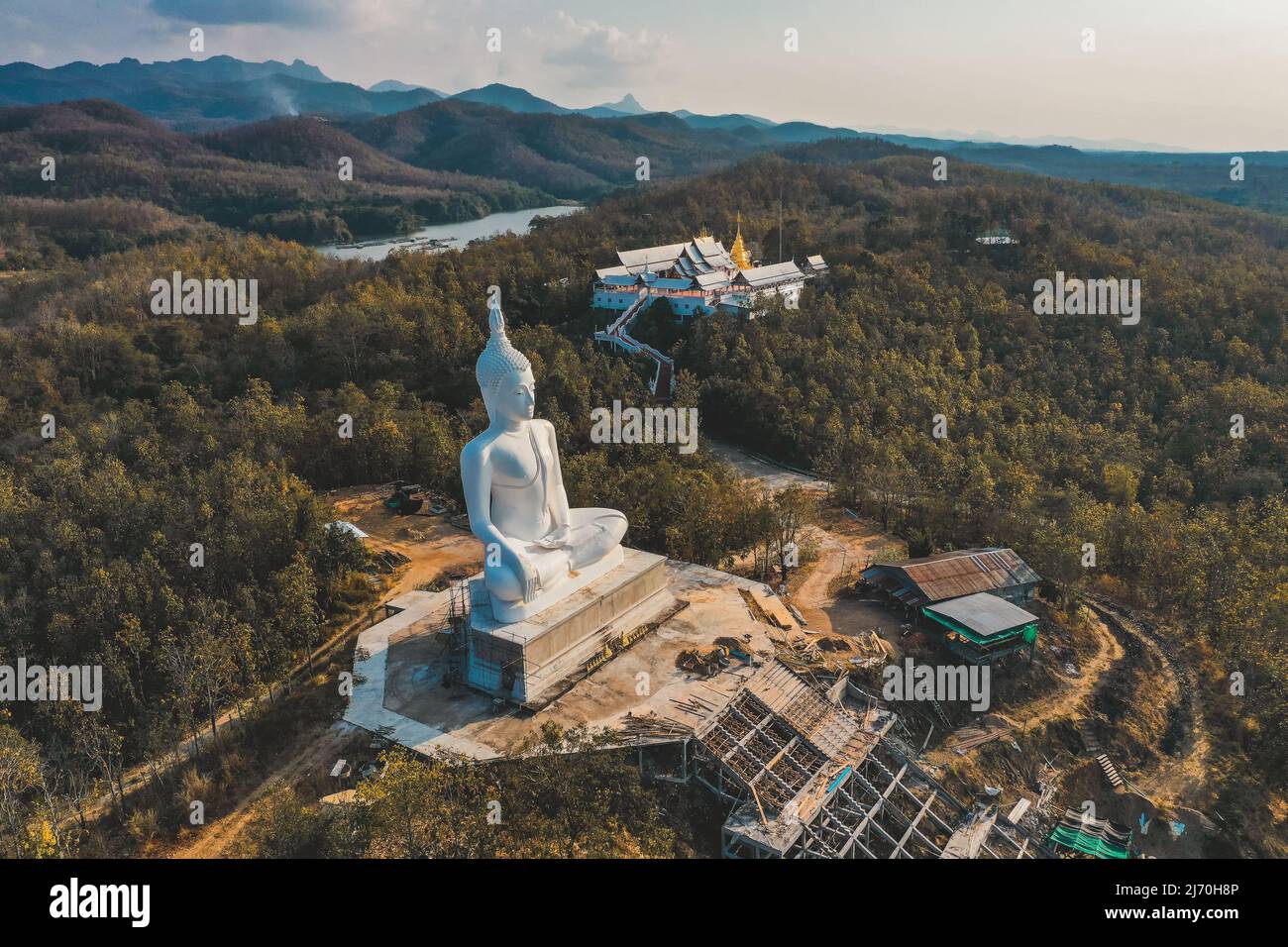 Wat phrathat pu jae buddha hi-res stock photography and images - Alamy