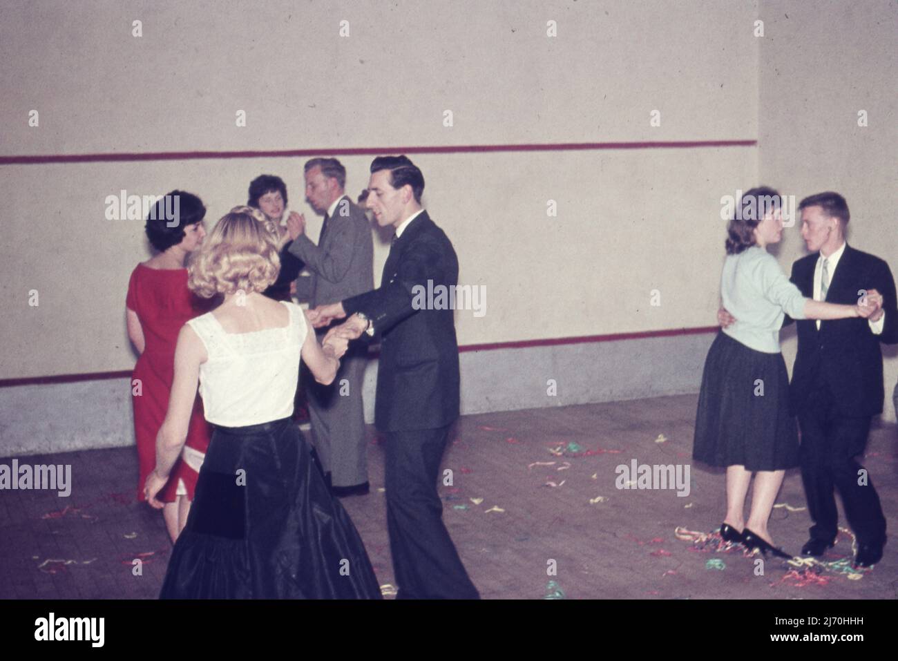 Dance party on a squash court Photo by Tony Henshaw Archive Stock Photo ...