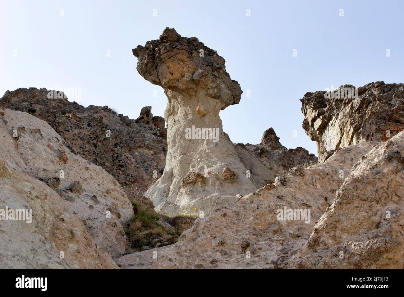 rock formed by wind erosion Stock Photo - Alamy