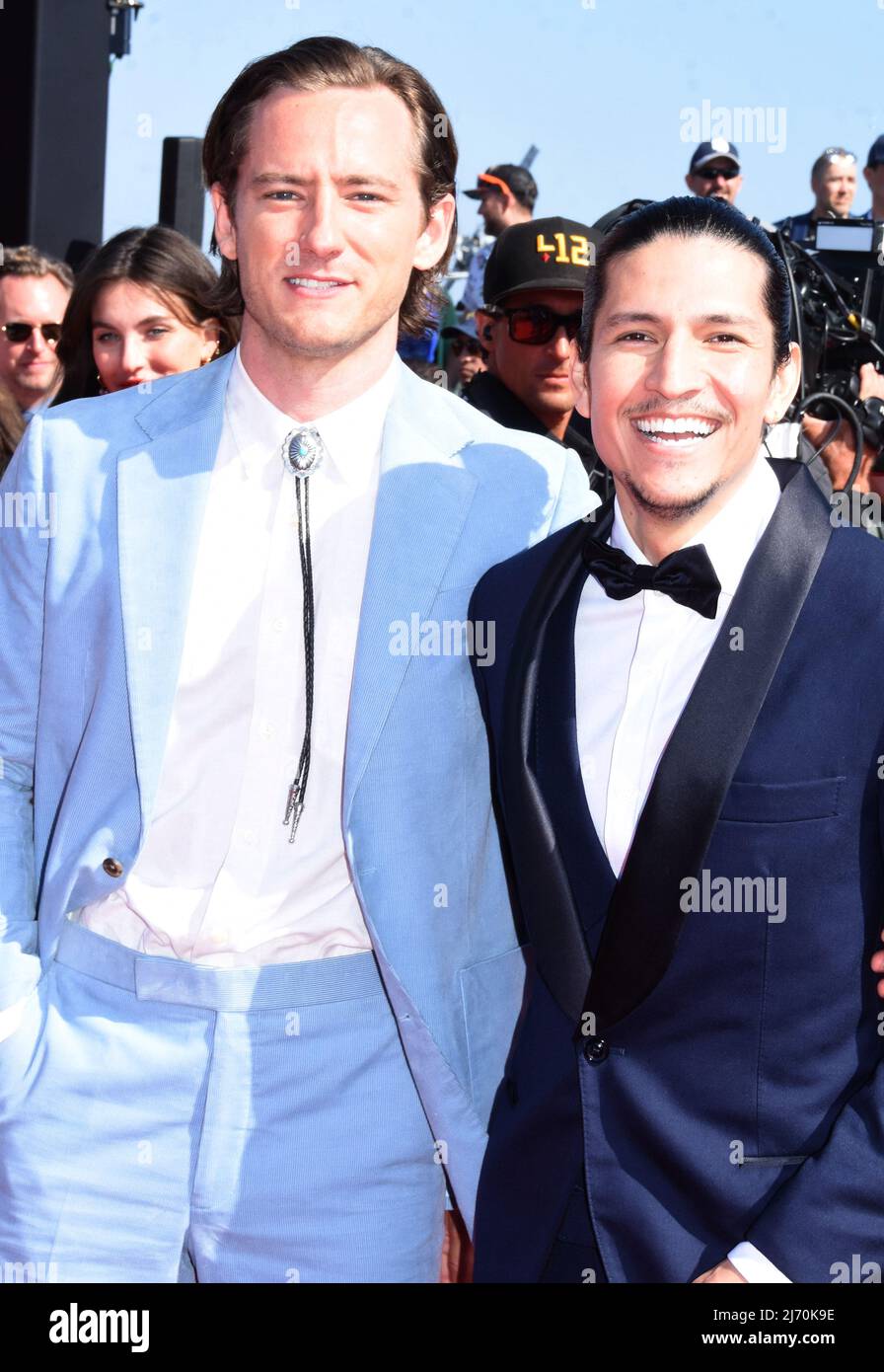 San Diego, California, USA 4th May 2022 Actor Lewis Pullman and Actor ...