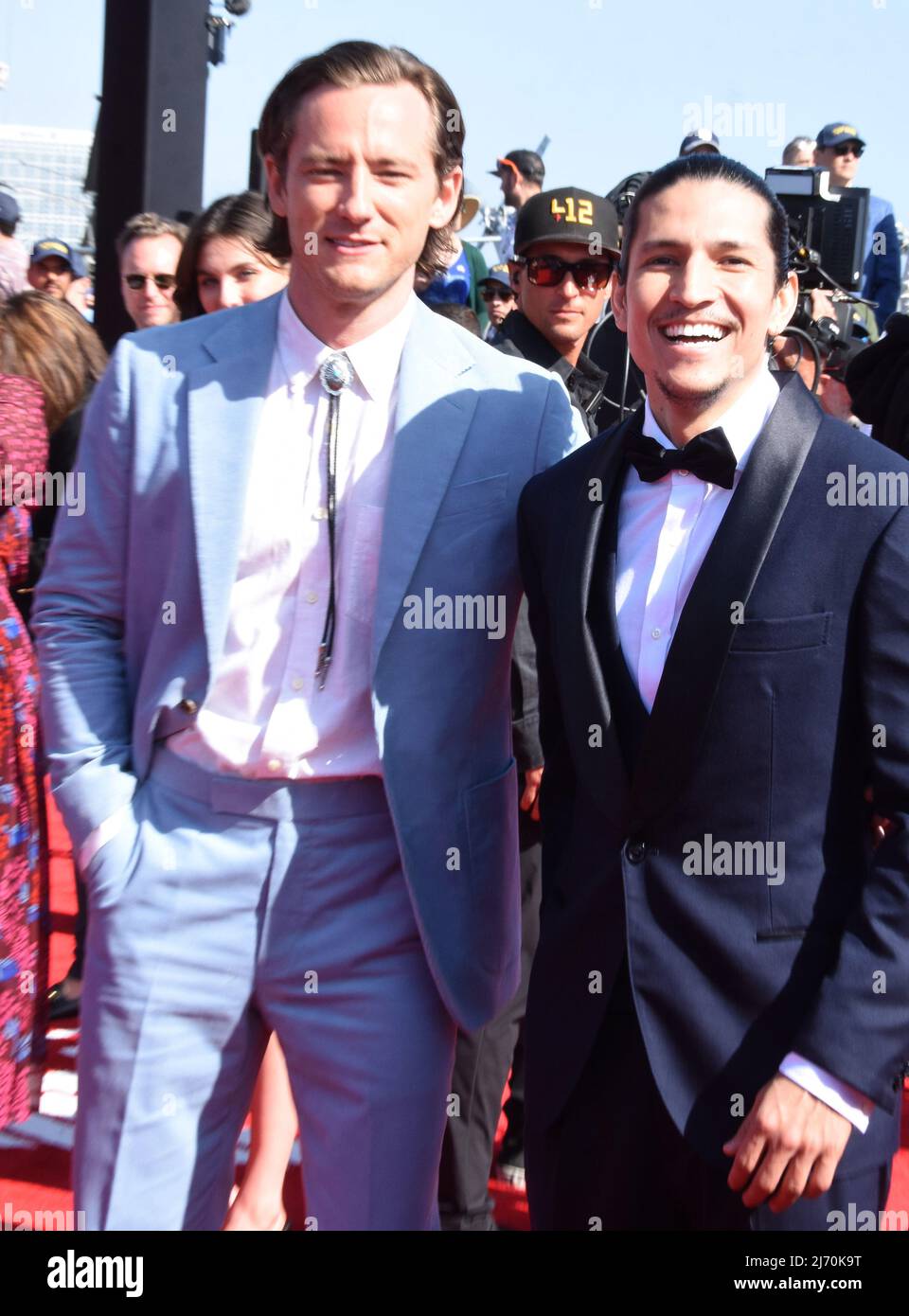 San Diego, California, USA 4th May 2022 Actor Lewis Pullman and Actor ...