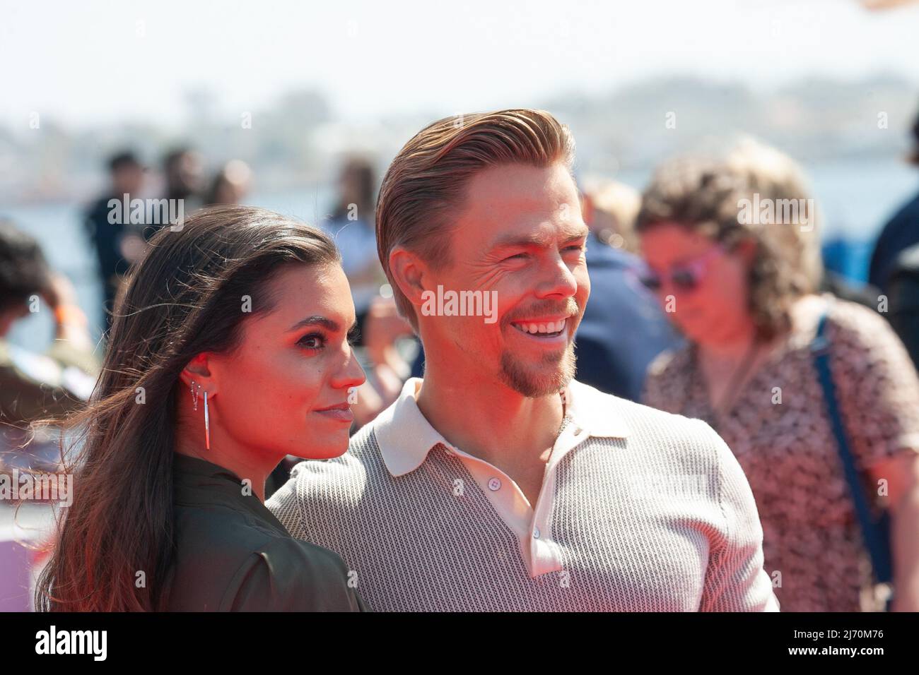 San Diego, CA. 4th May, 2022. Hayley Erbert, Derek Hough attends the ...