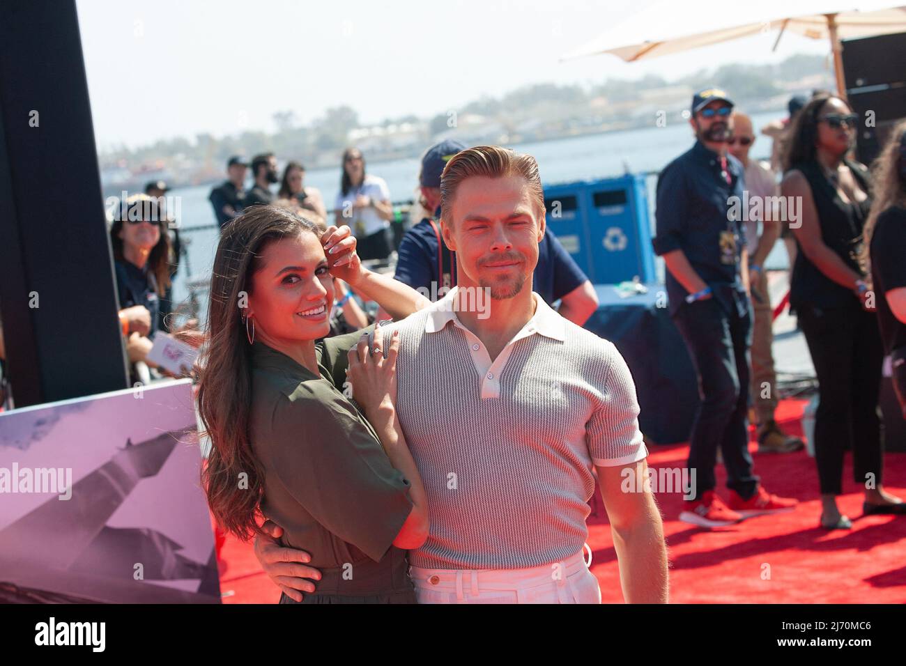 San Diego, CA. 4th May, 2022. Hayley Erbert, Derek Hough attends the ...